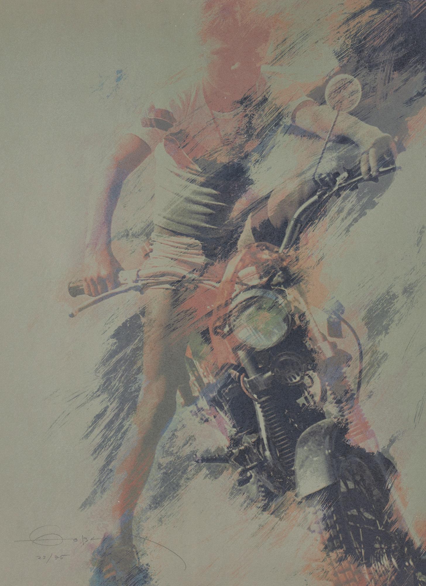 Ciclista Ii (Cyclist Ii) by Fernando Zobel | Art.Salon