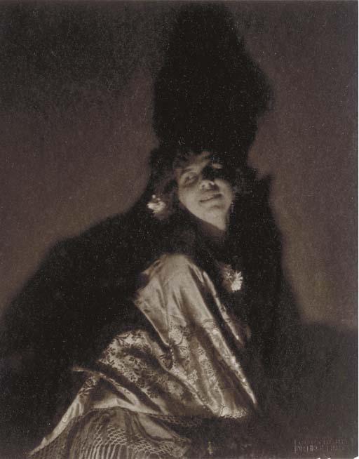 Untitled (Portrait of a seated woman), circa 1913 by Frantisek Drtikol ...