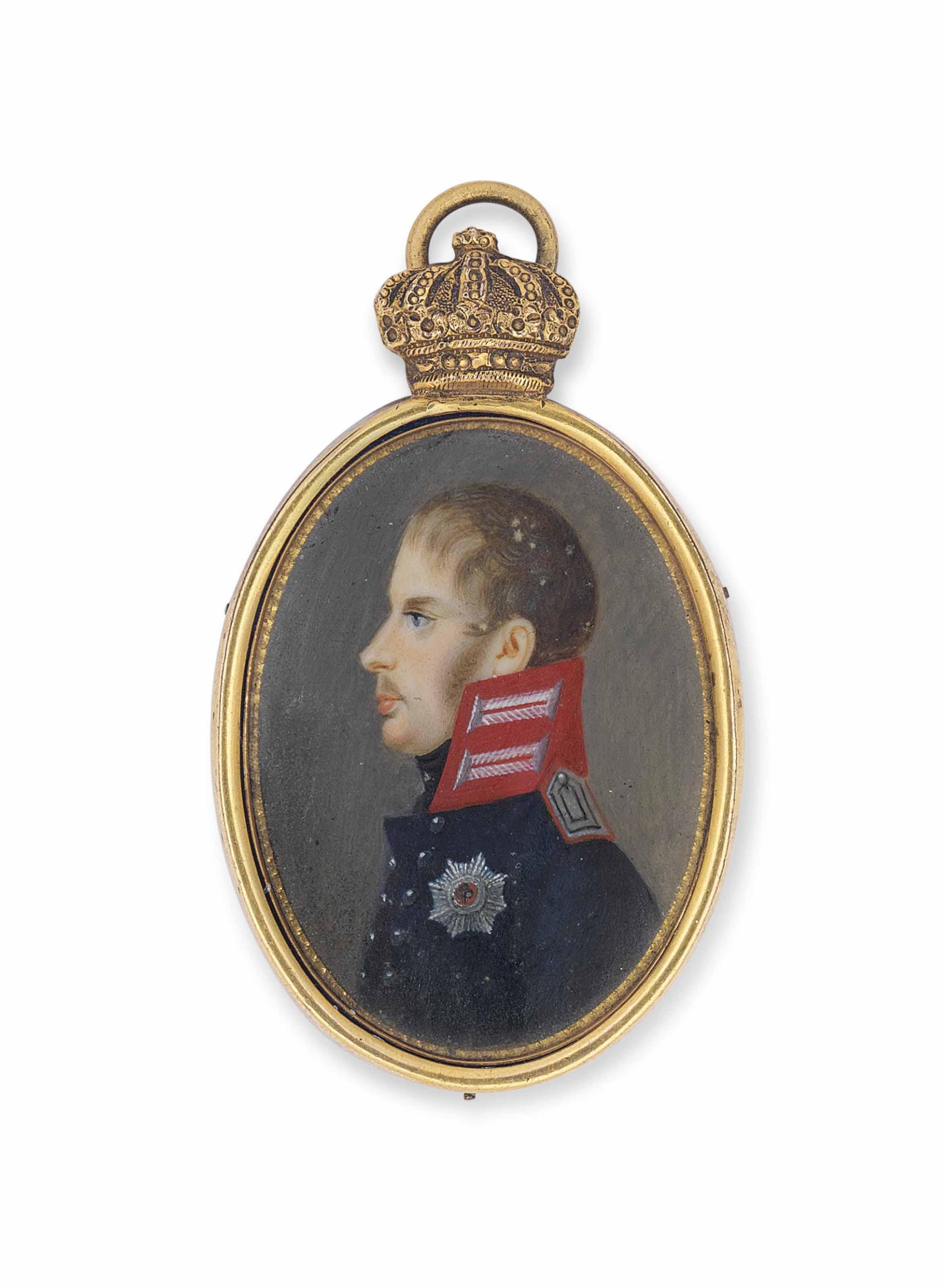 Frederick William III (1770-1840), King of Prussia 1797-1840, in ...