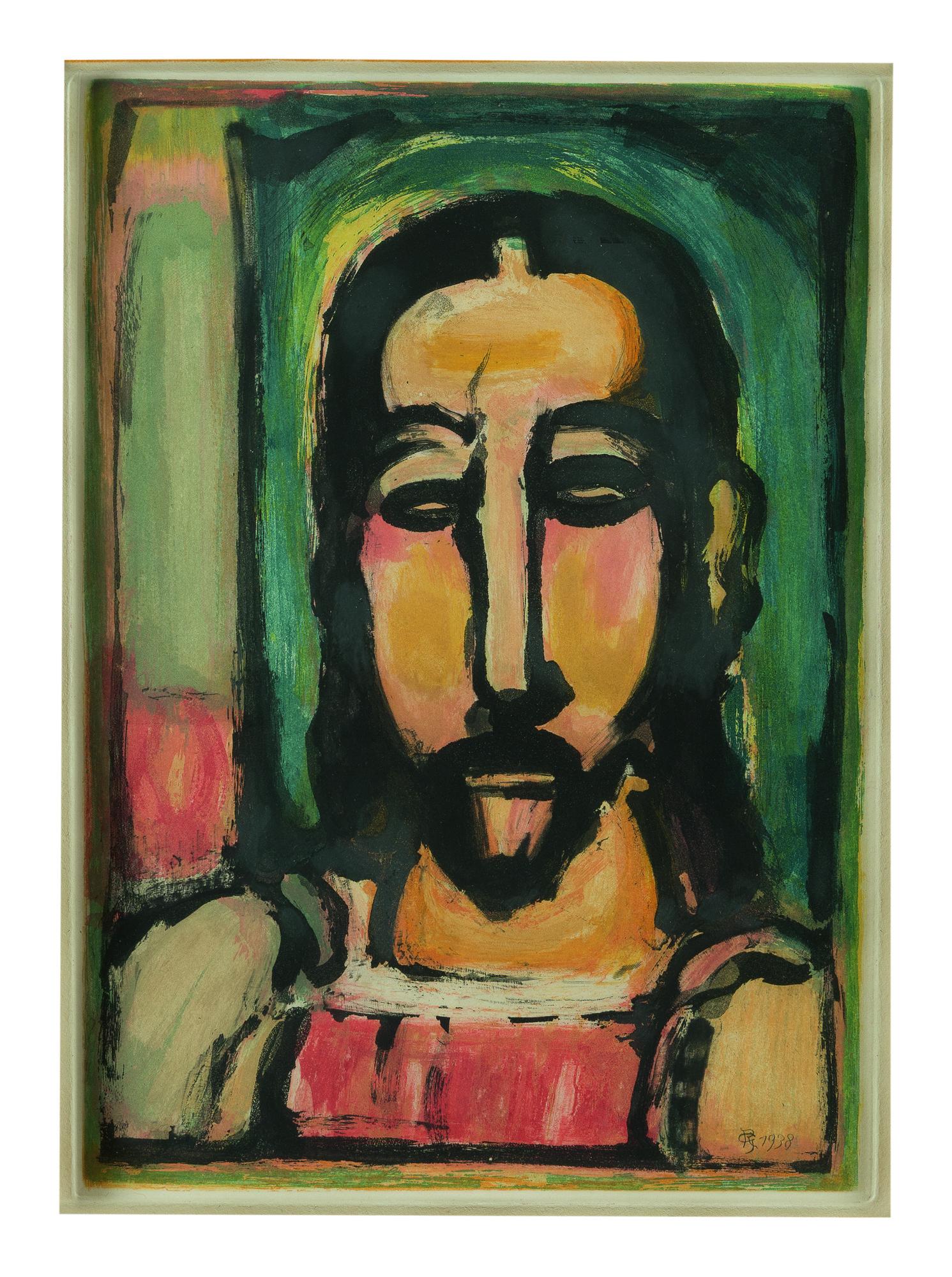 Christ (De Face) (Chapon-Rouault 282) by Georges Rouault | Art.Salon
