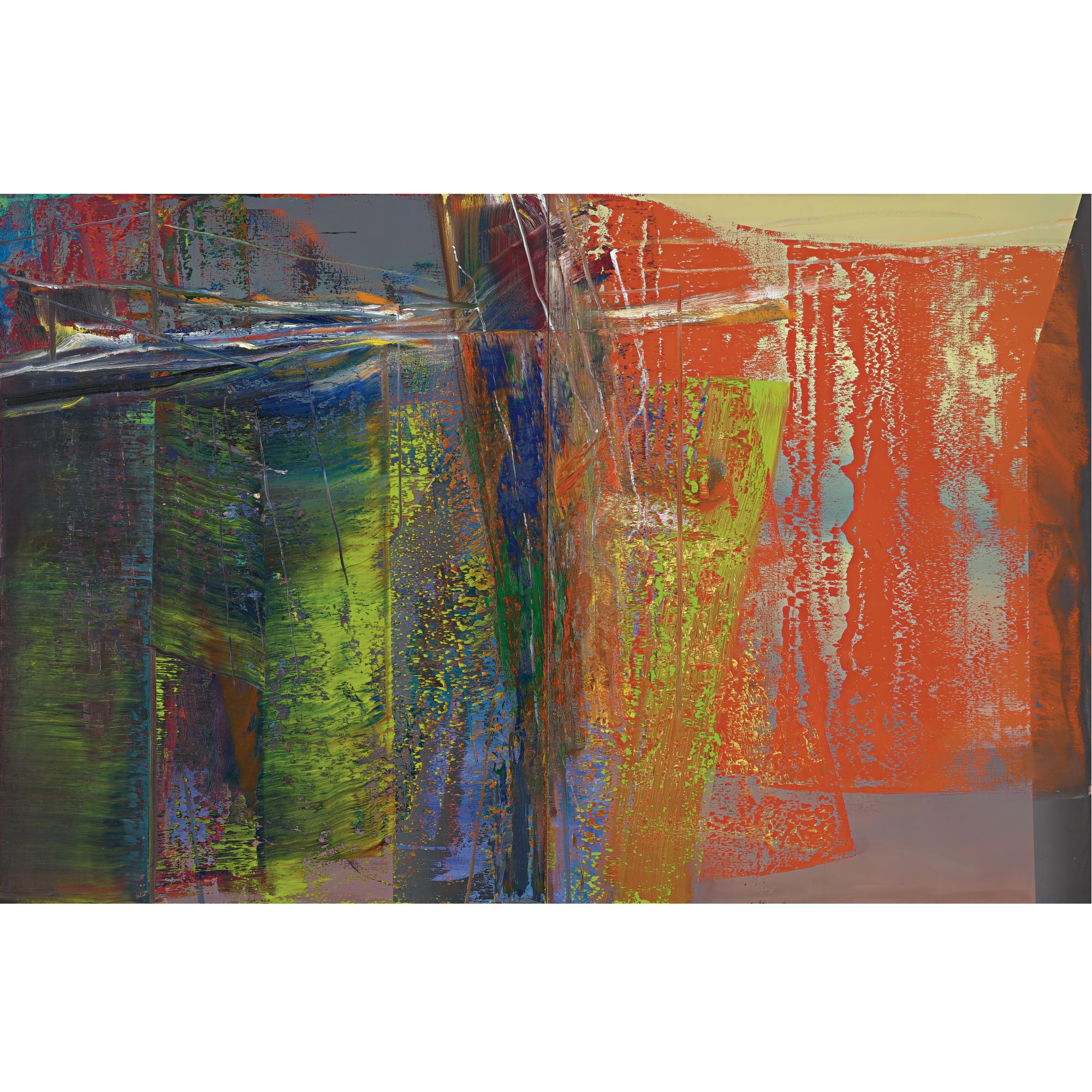 Abstract Painting (596) by Gerhard Richter | Art.Salon