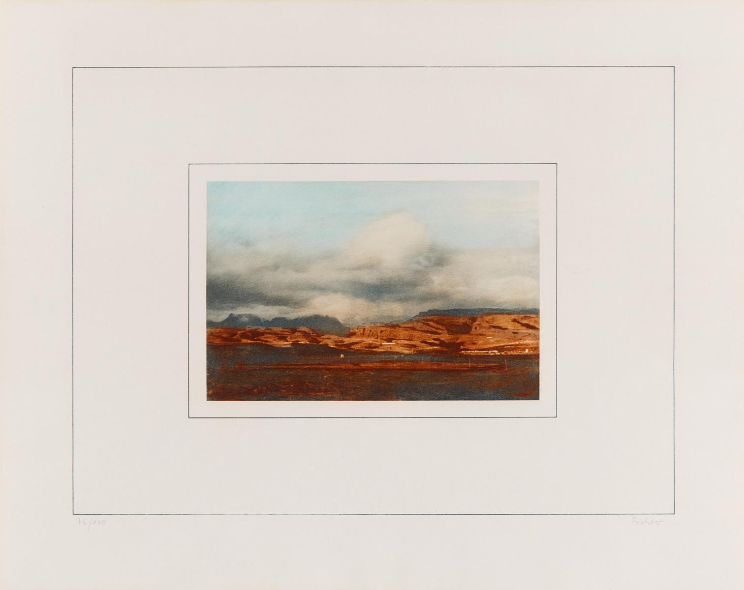 Aus: "Kanarische Landschaften I" by Gerhard Richter | Art.Salon