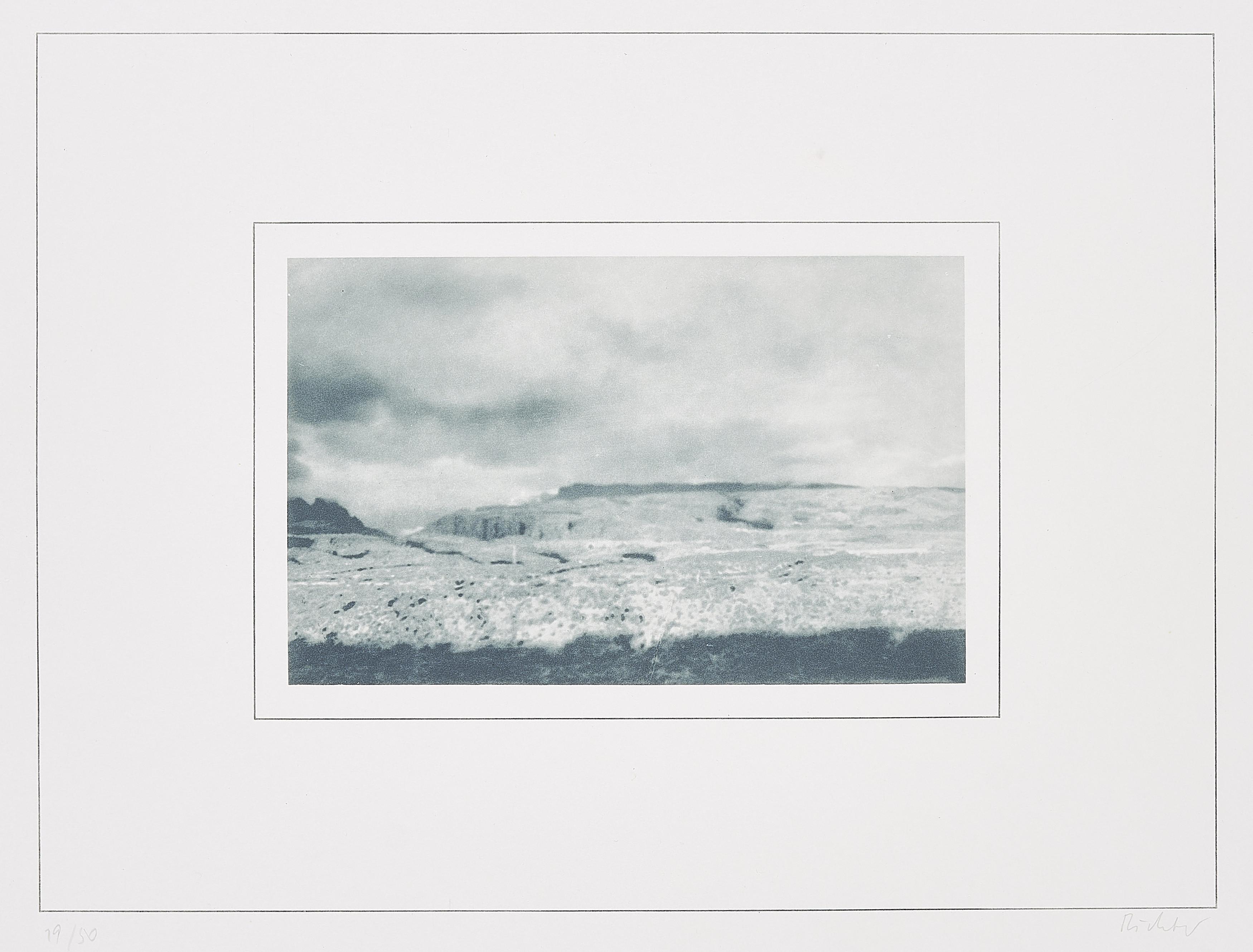 Aus: Kanarische Landschaften II. by Gerhard Richter | Art.Salon