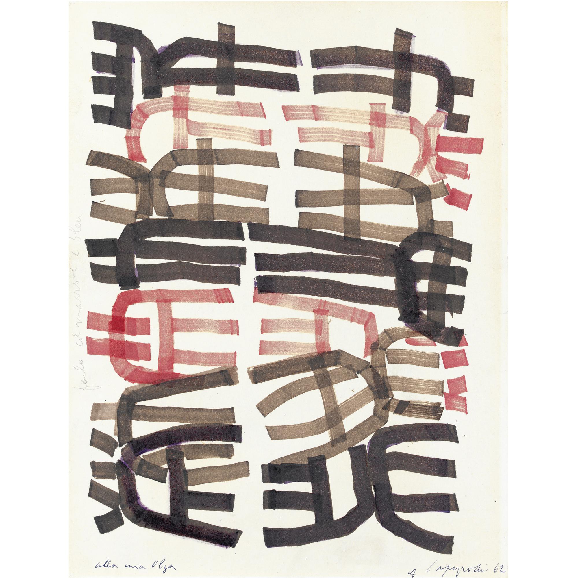 Superficie Cp/419 by Giuseppe Capogrossi | Art.Salon