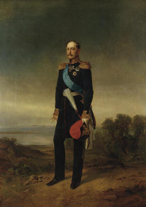 Emperor Nicholas I in the full uniform of a Guard Cossack General by ...