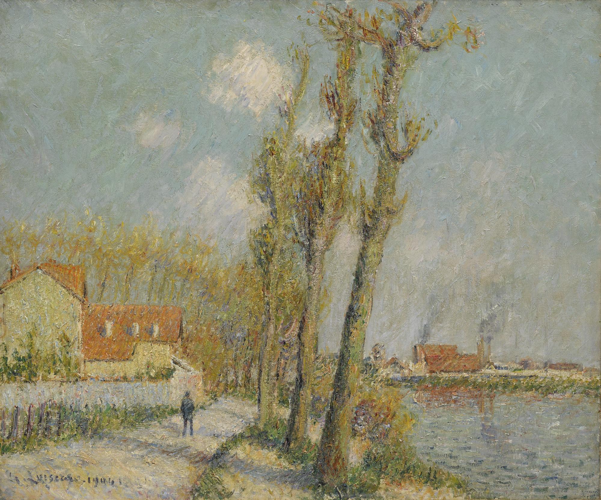 L'Oise À Pontoise by Gustave Loiseau | Art.Salon