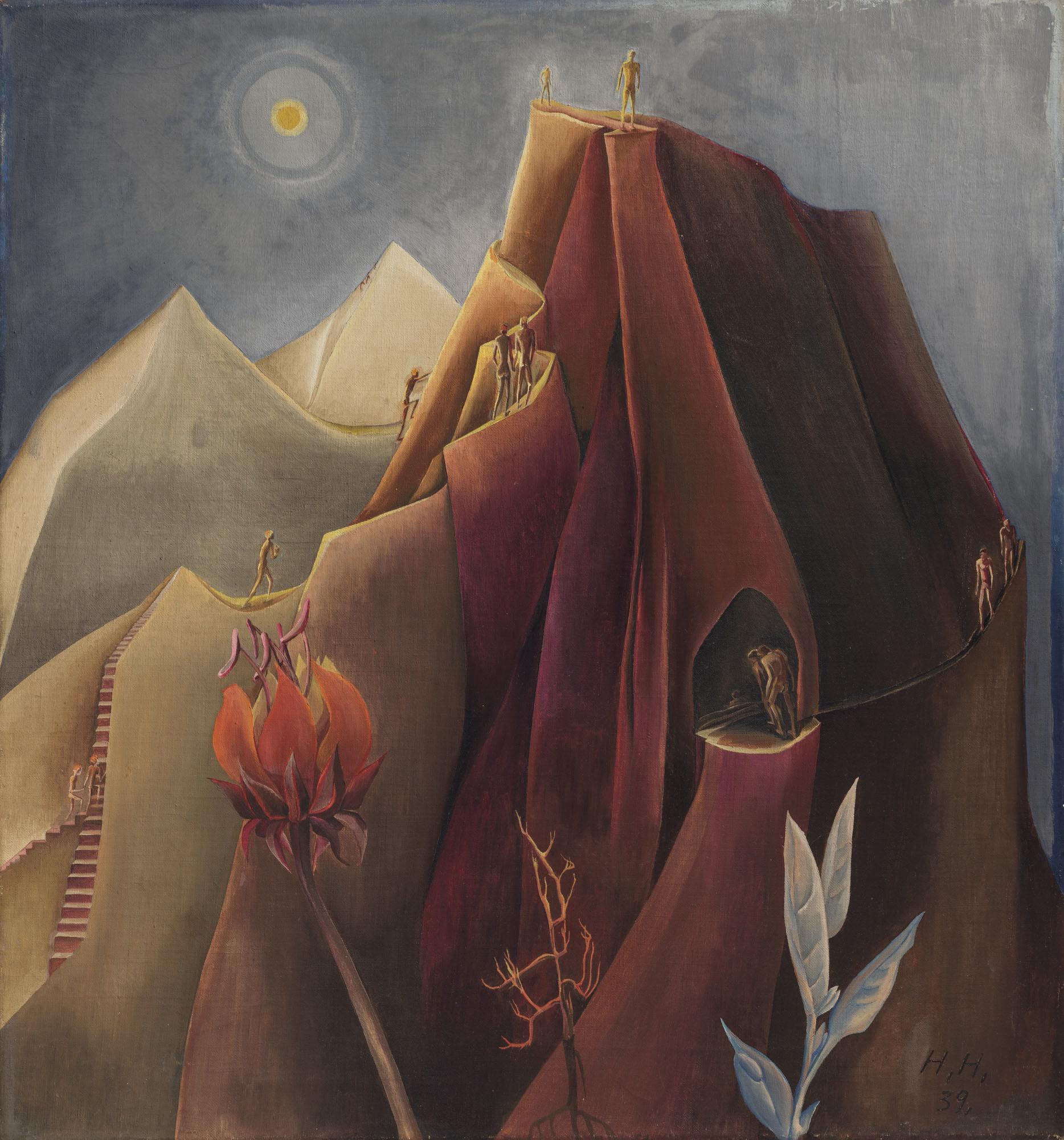 Der Berg by Hannah Höch | Art.Salon