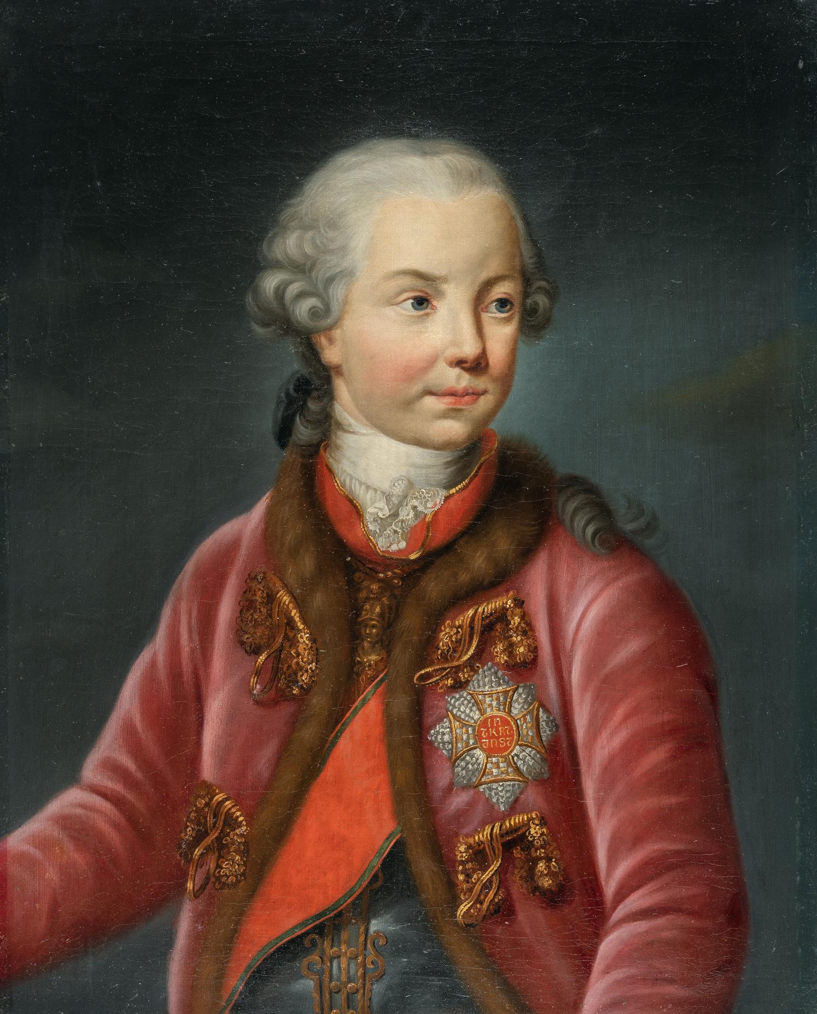 Bildnis des Prinzen Maximilian Joseph von Pfalz-Zweibrücken, des ...