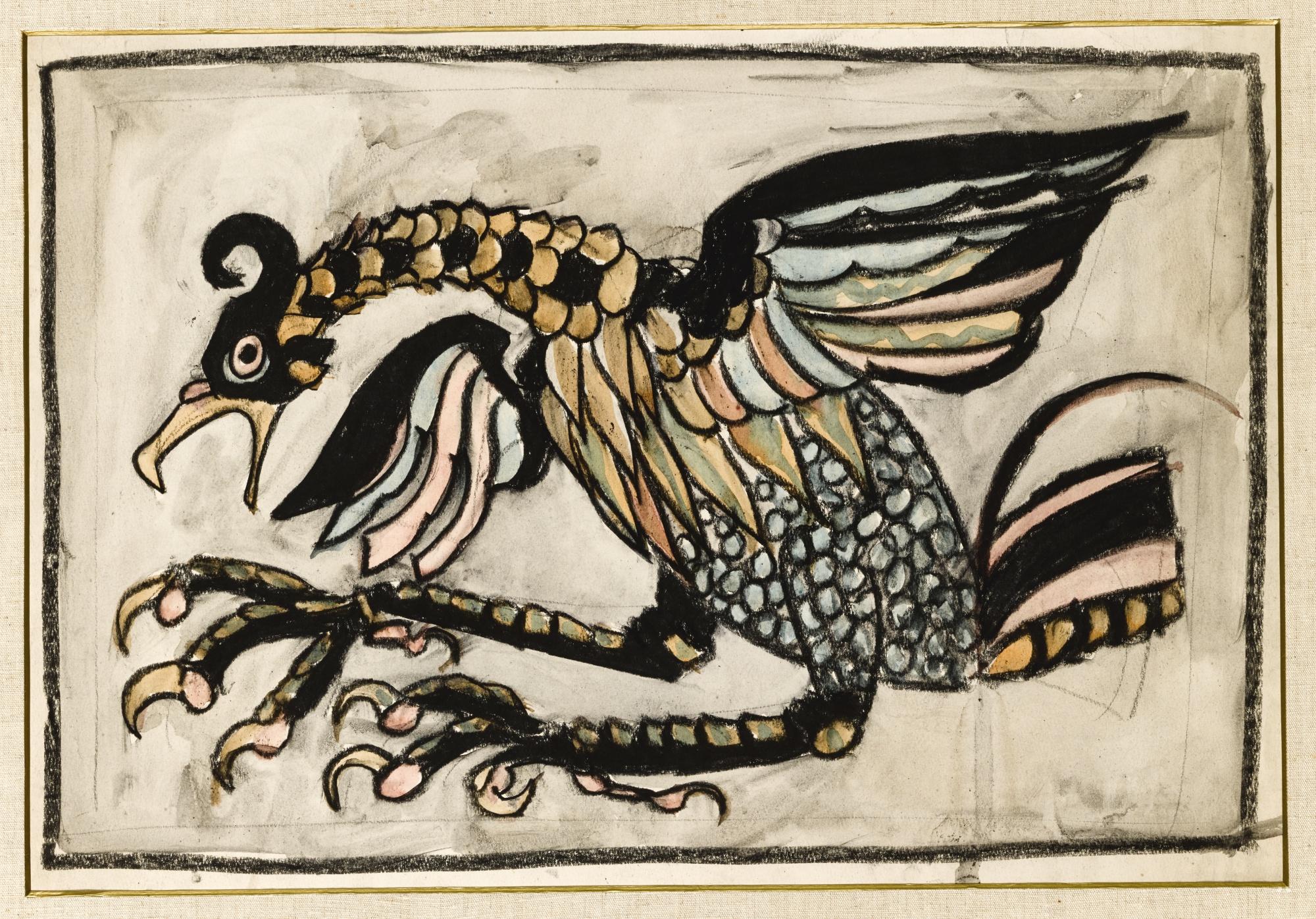 Eagle Stretching Its Wings by Henri Gaudier-Brzeska | Art.Salon