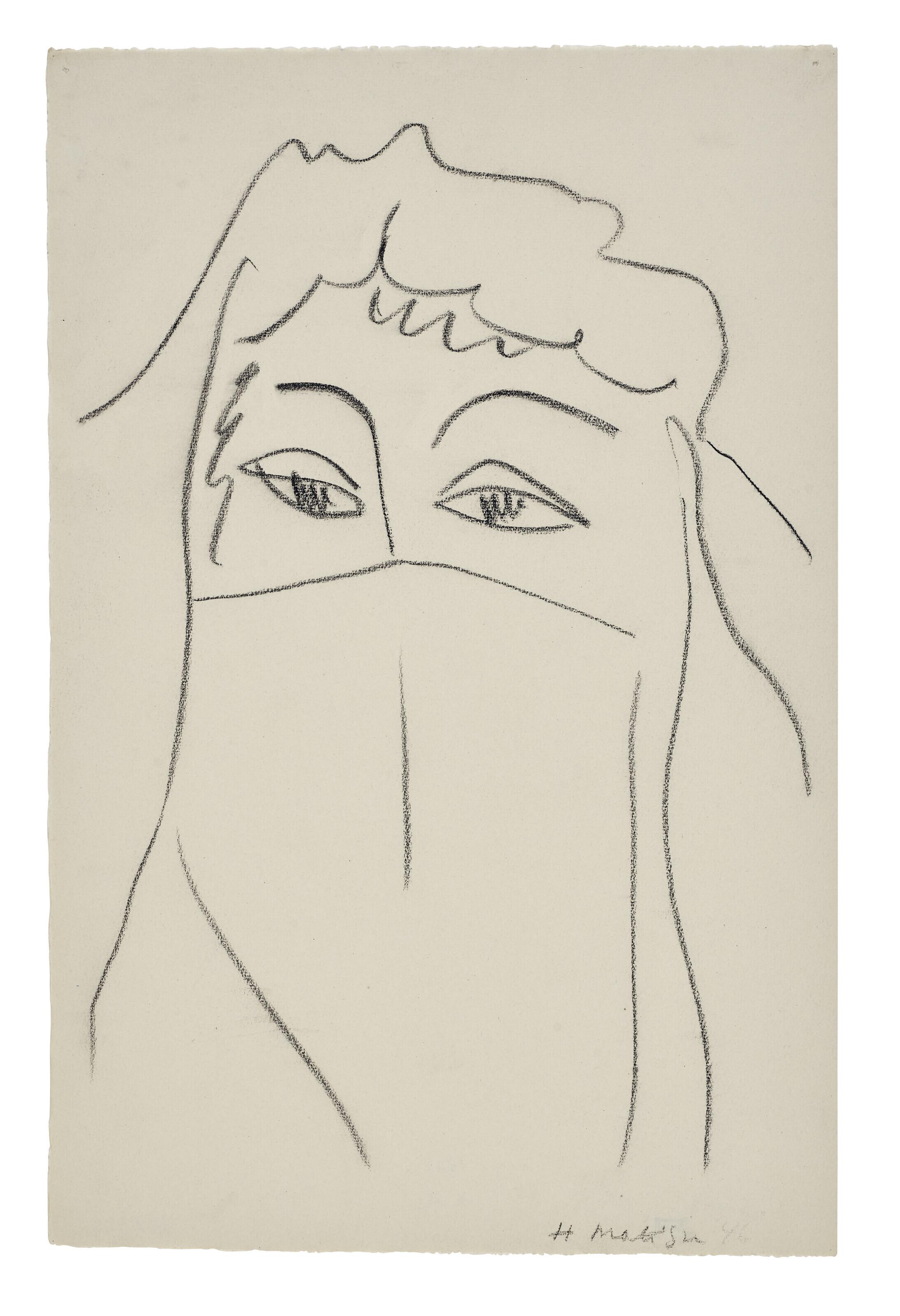 Figure voilée by Henri Matisse | Art.Salon