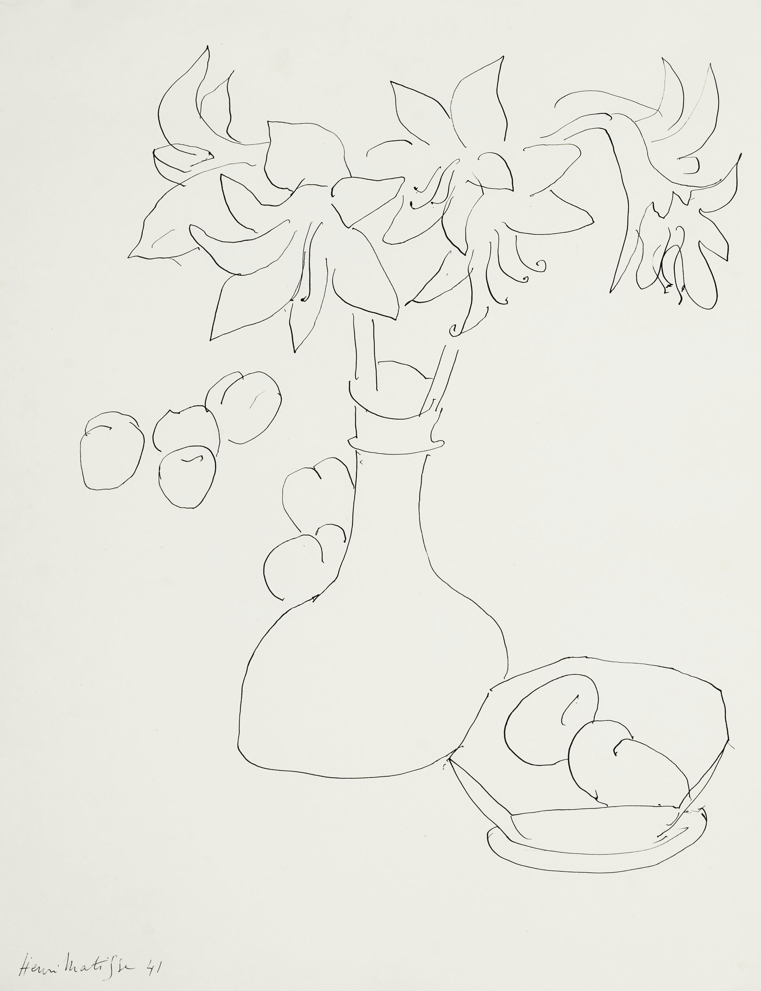 Vase De Fleurs by Henri Matisse | Art.Salon