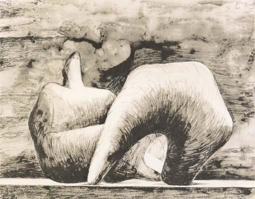Reclining Figure - Pointed by Henry Moore | Art.Salon