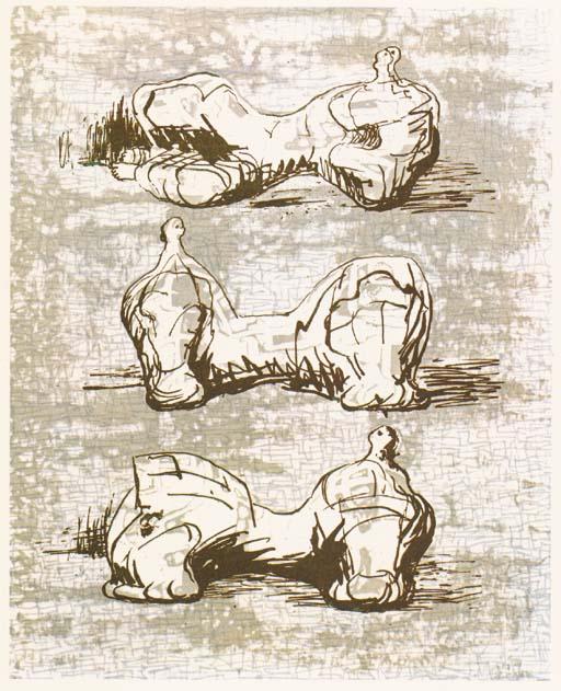 Three reclining Figures by Henry Moore | Art.Salon