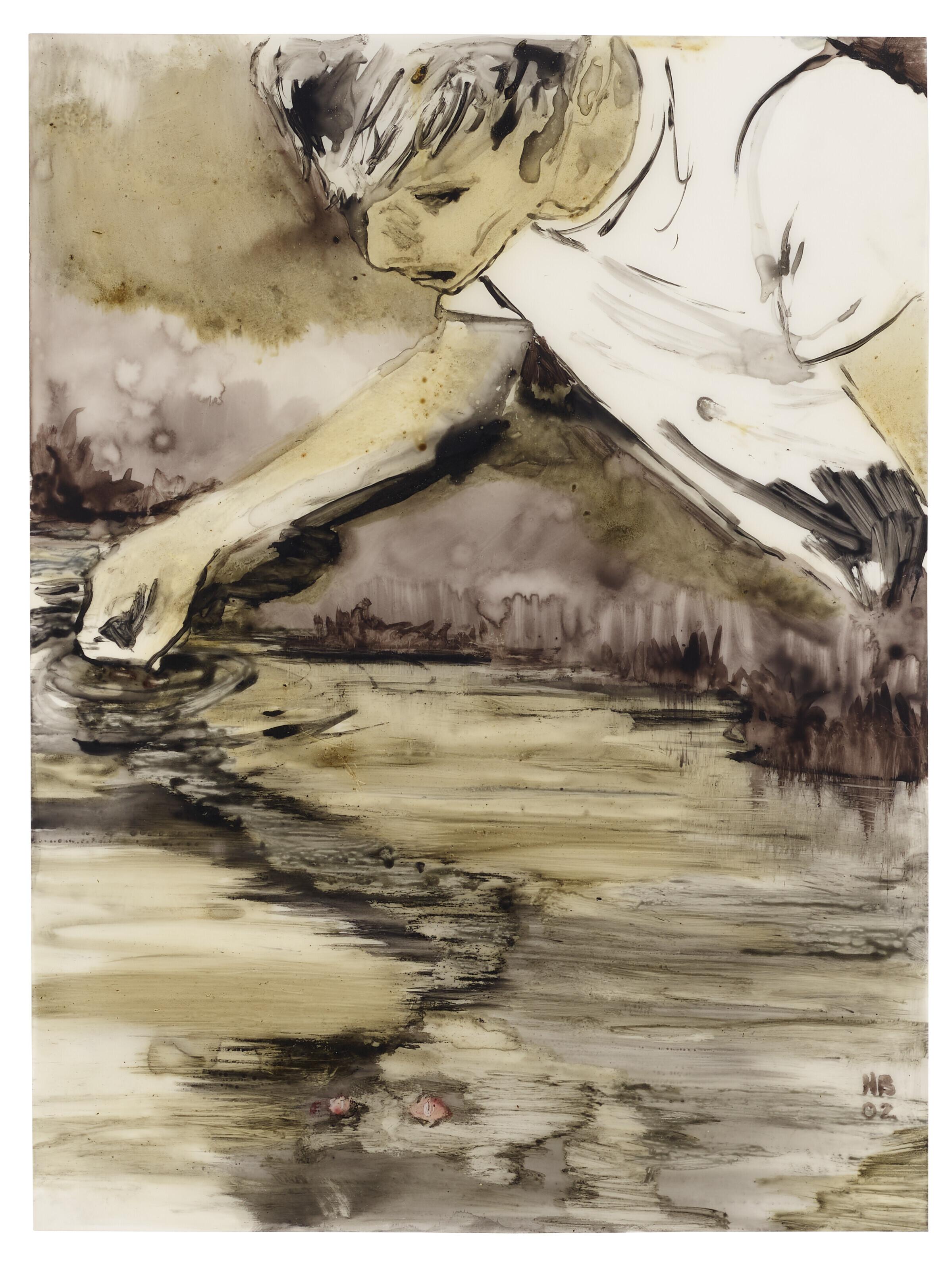 Reflecting Pond by Hernan Bas | Art.Salon