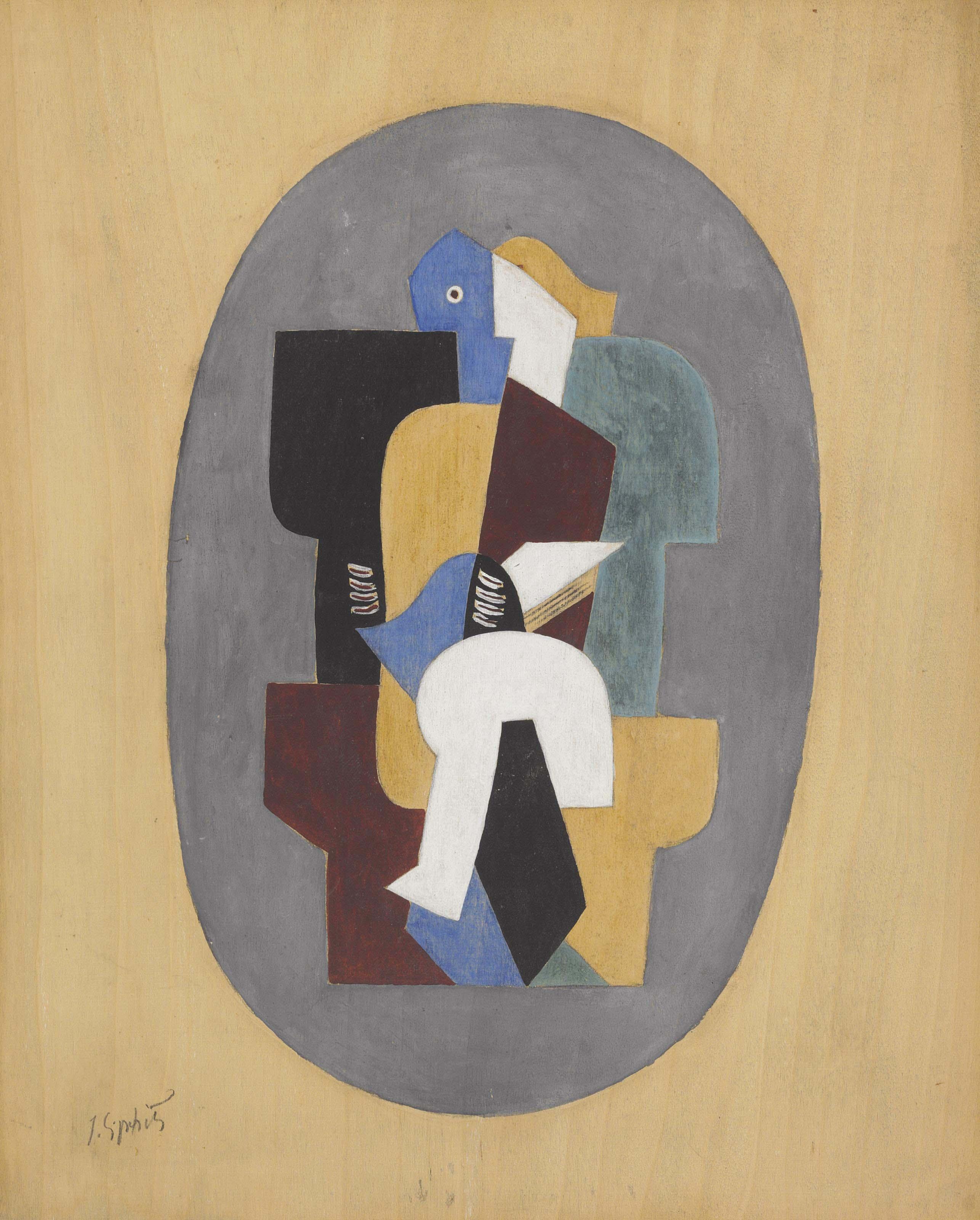 Composition Cubiste by Jacques Lipchitz | Art.Salon
