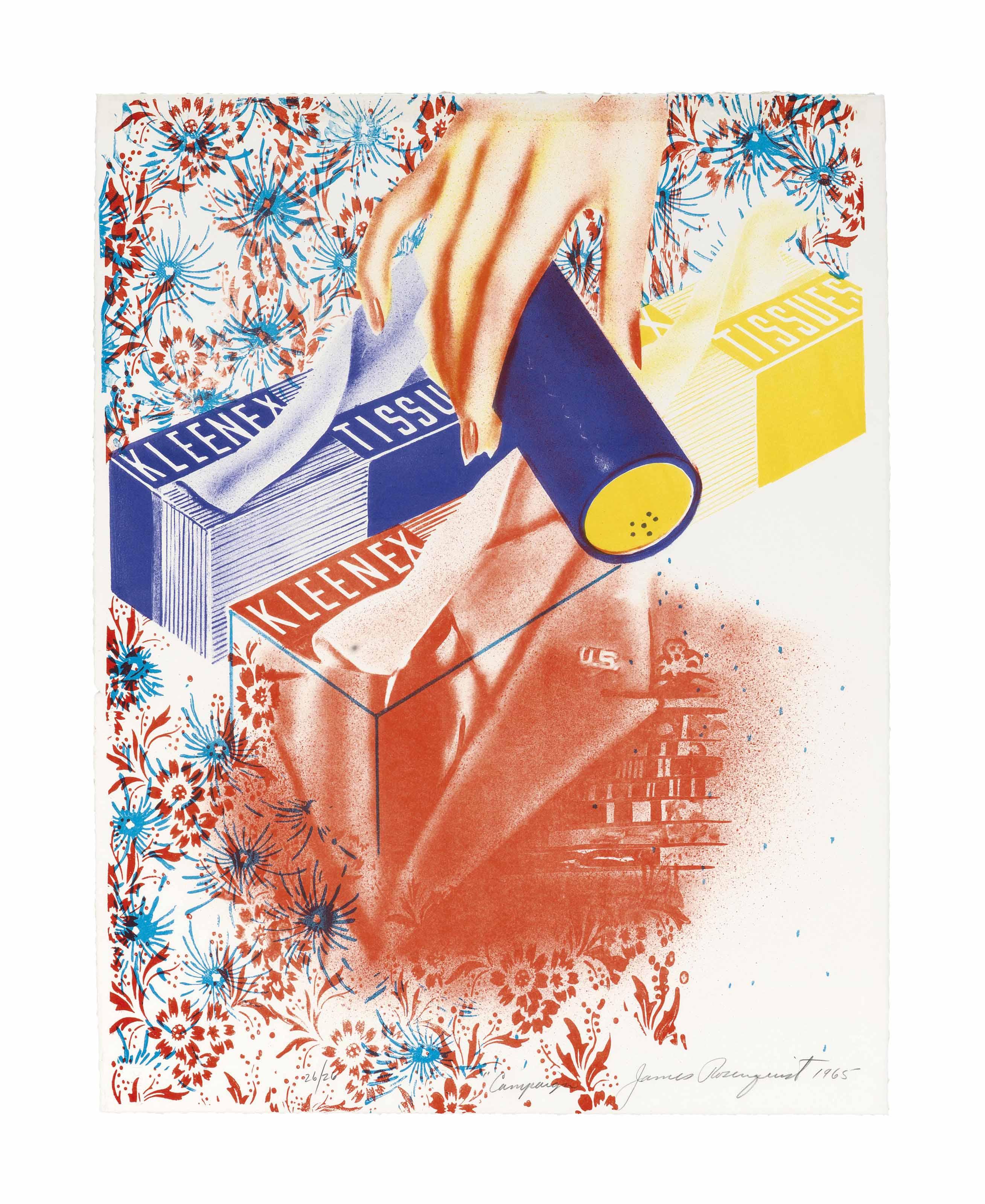 Campaign by James Rosenquist | Art.Salon