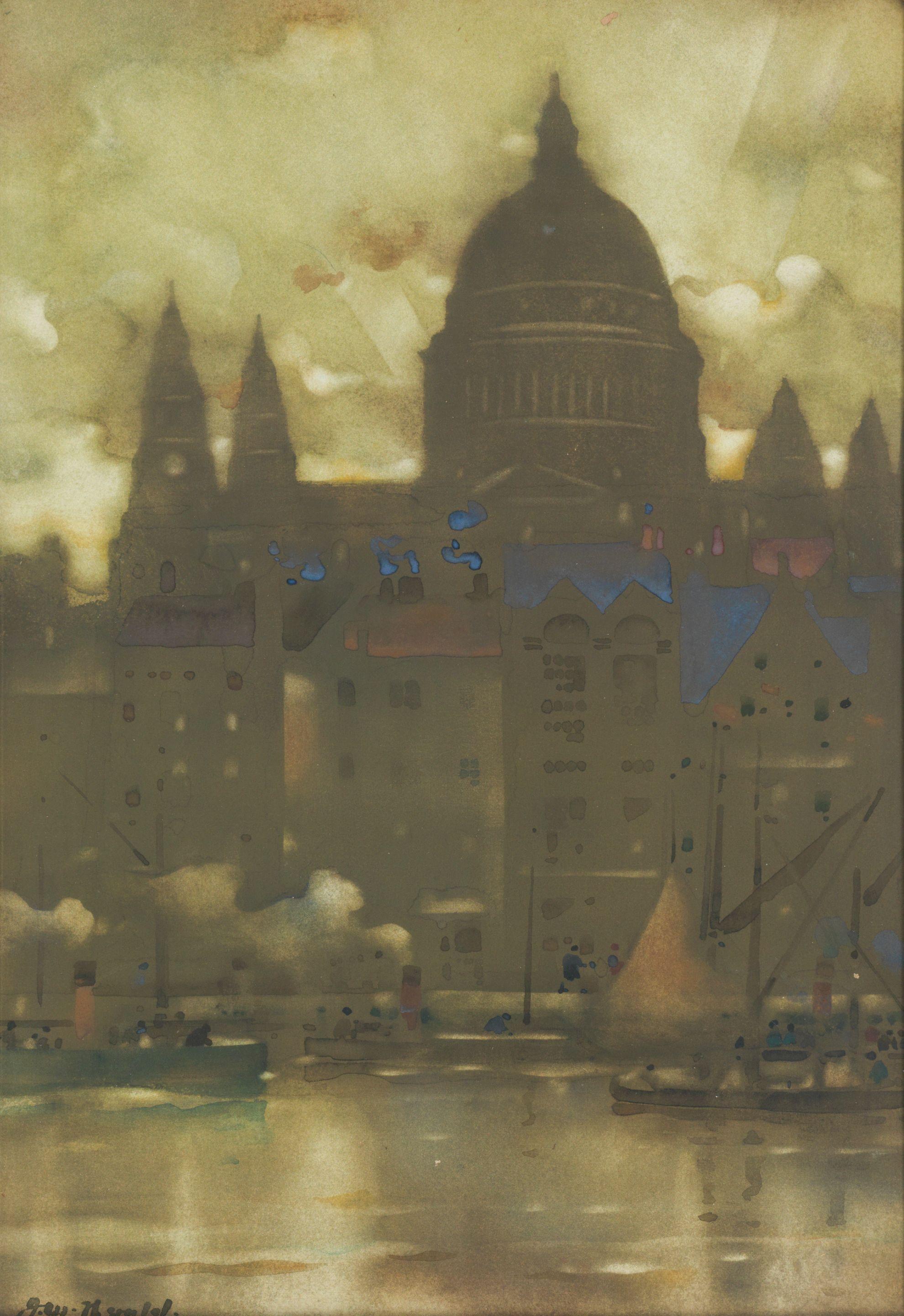 View of St Pauls by James Watterson Herald | Art.Salon