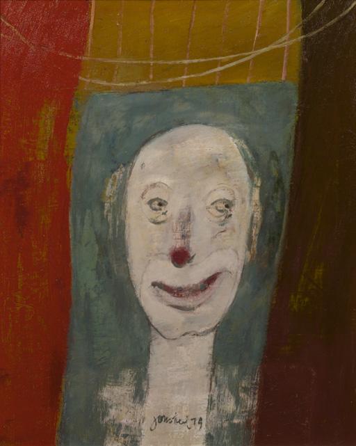 The laughing clown by Jan van Heel | Art.Salon