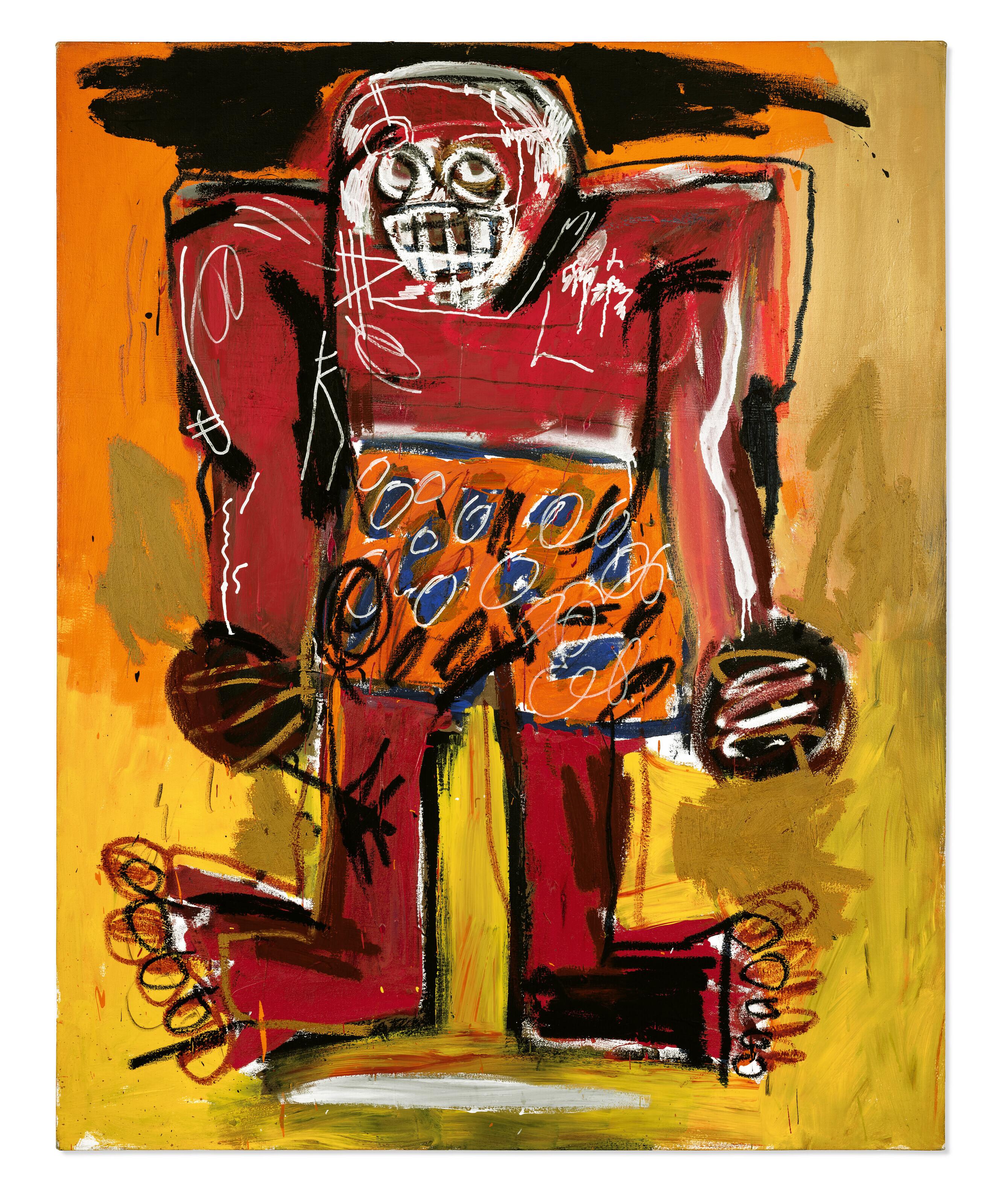 Sugar Ray Robinson by Jean-Michel Basquiat | Art.Salon