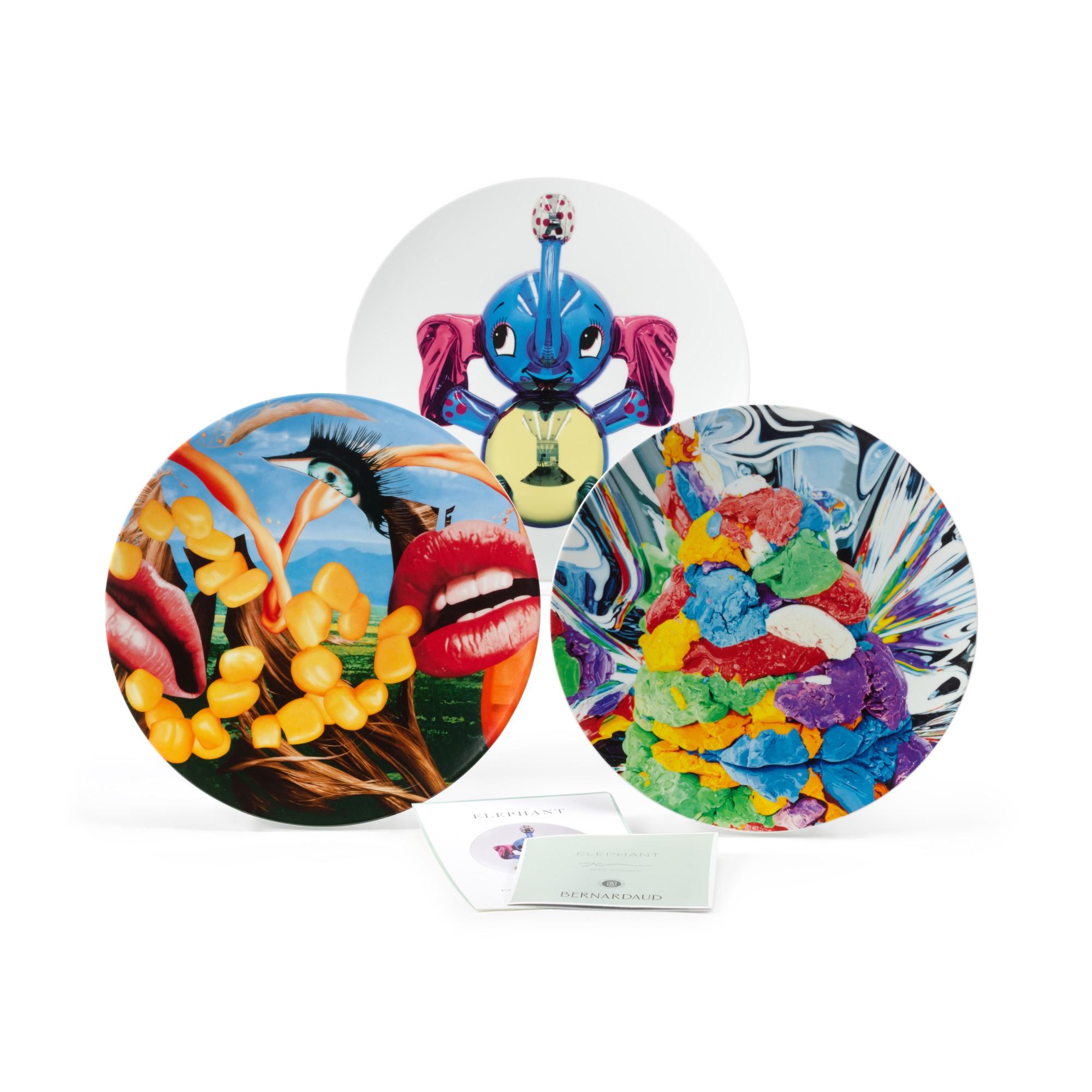 Lips, Elephant, Play-doh (3) by Jeff Koons | Art.Salon