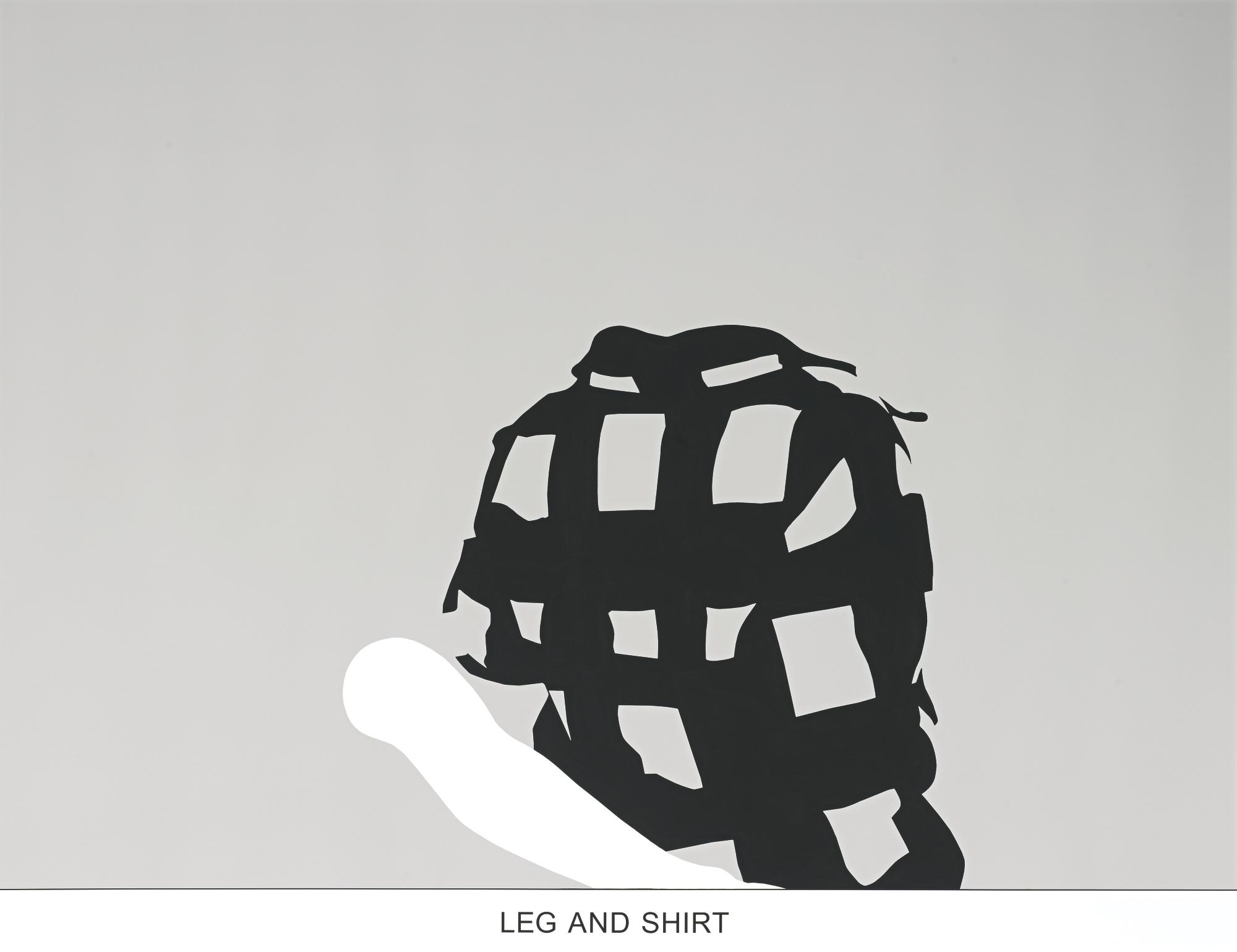 Sediment: Leg And Shirt by John Baldessari | Art.Salon