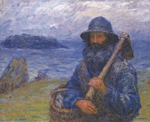 Belle-Ile, Le Père Polyte (Polyte pêcheur) by John Peter Russell | Art ...