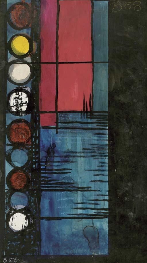 Design for Stained Glass Window by John Piper, C.H. | Art.Salon