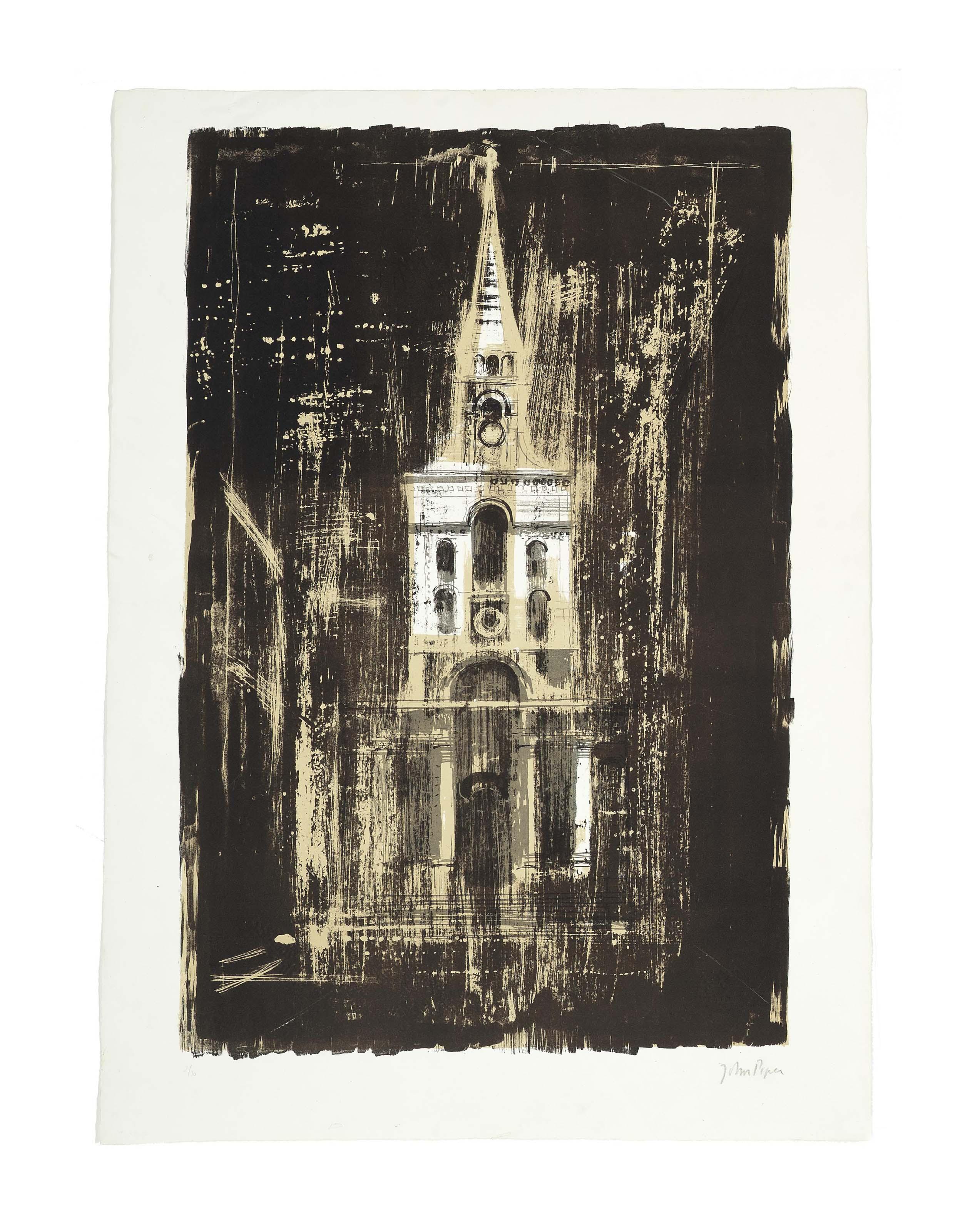 Christ Church, Spitalfields, London, by Nicholas Hawksmoor, from: A ...