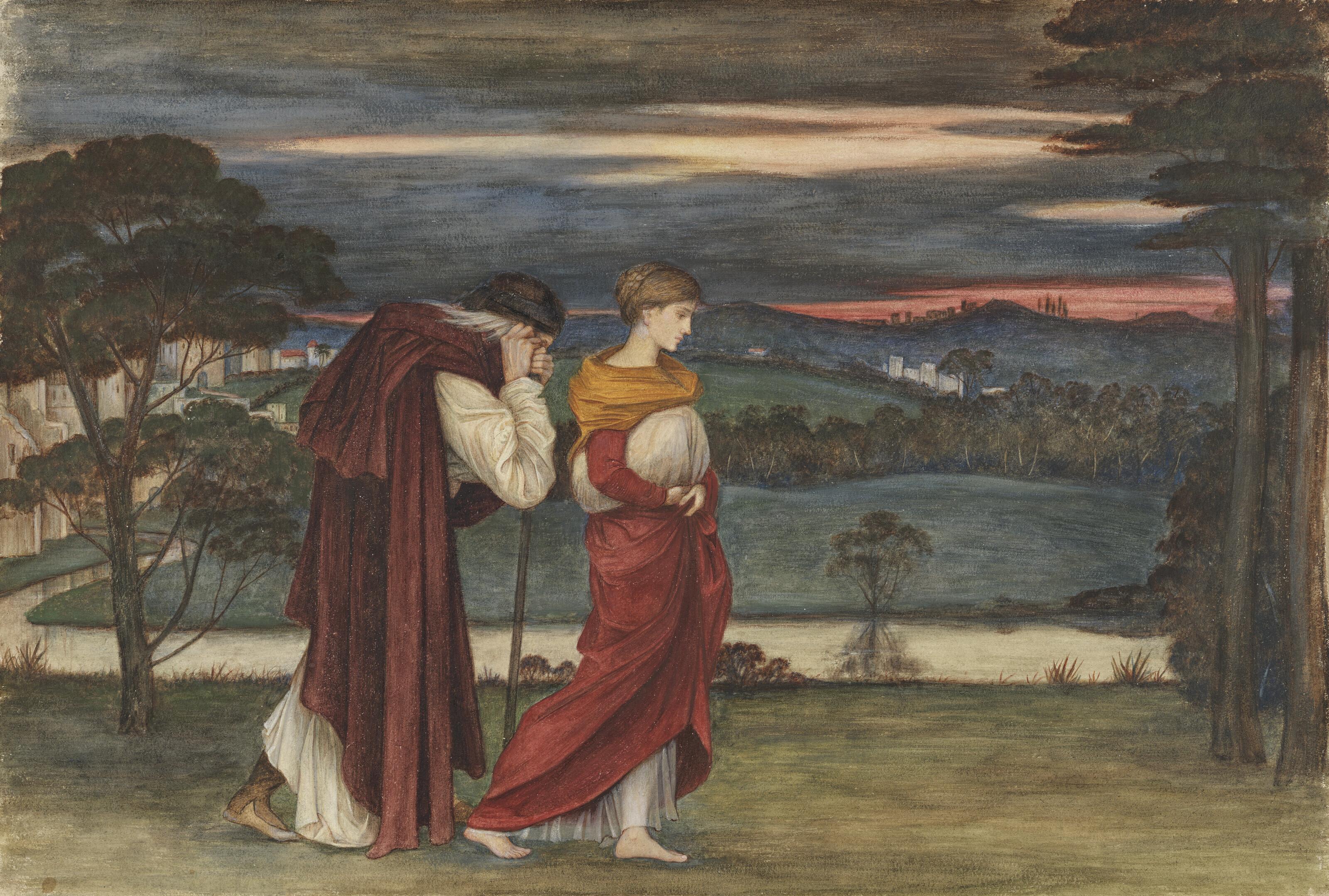 Age and beauty by John Roddam Spencer Stanhope | Art.Salon