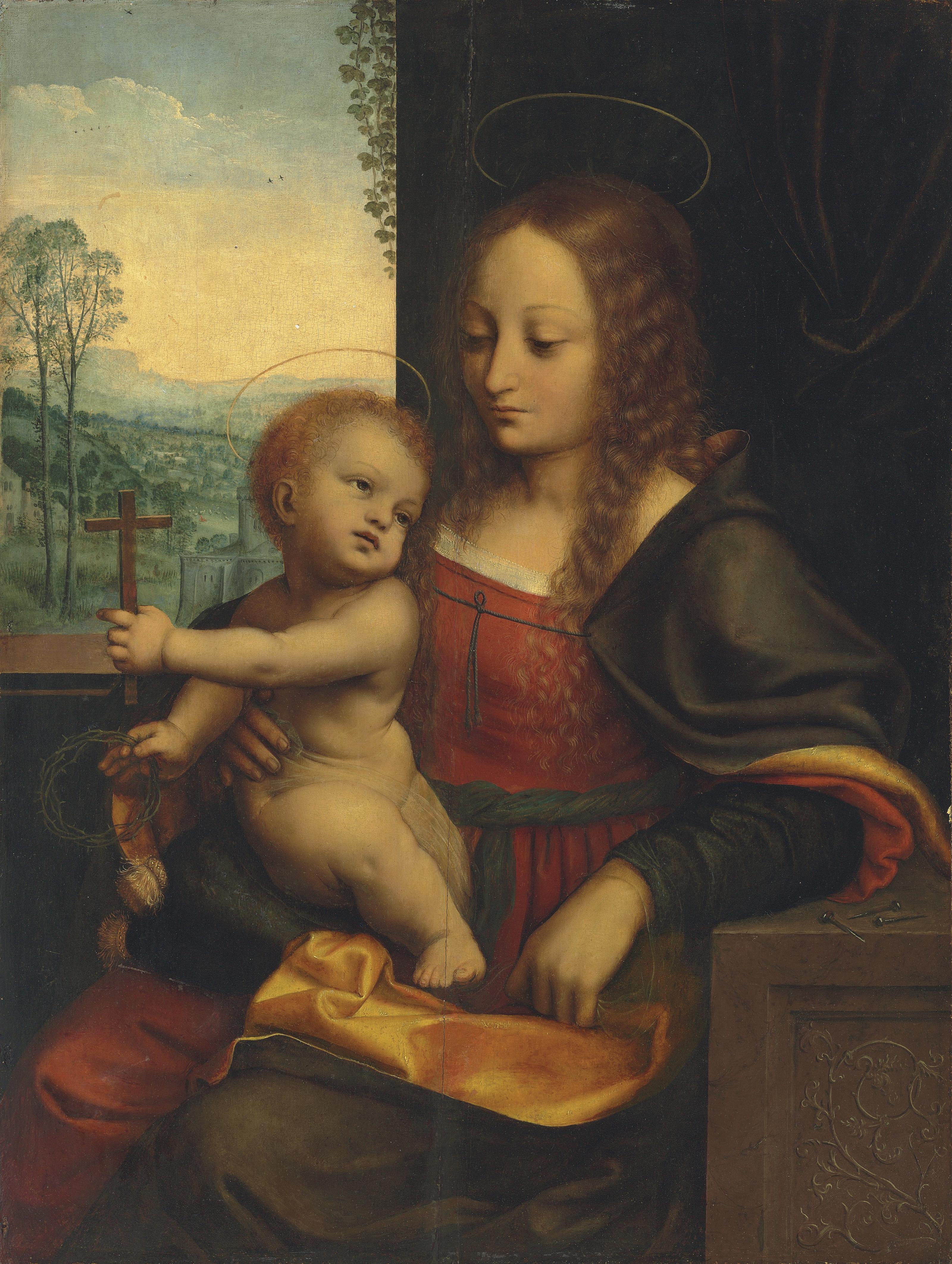 The Virgin And Child (The Madonna Of The Cherries) by Joos Van Cleve | Art.Salon