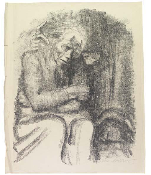 Abschied und Tod (K. 187; Kn. 200IIb) by Käthe Kollwitz | Art.Salon