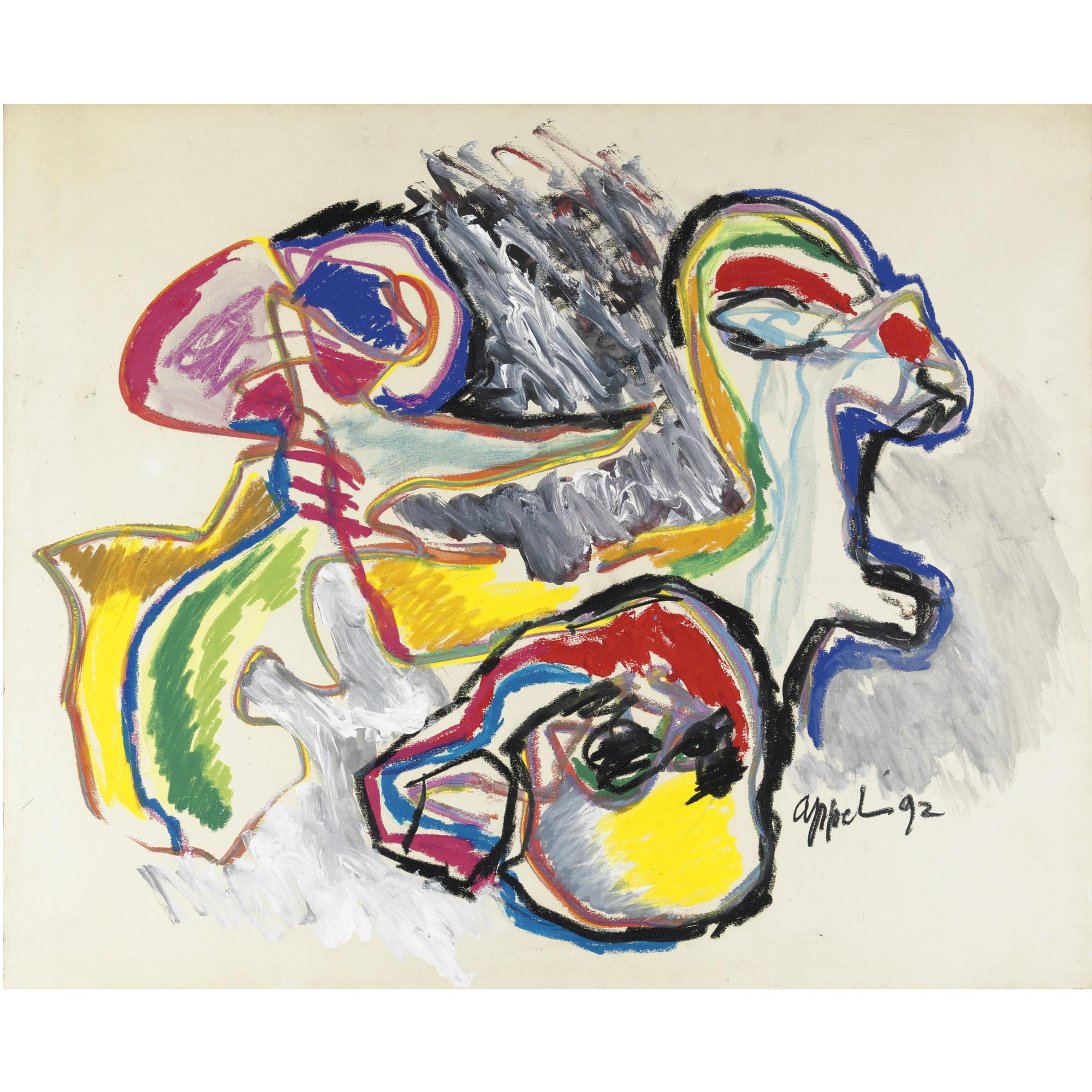 Figure by Karel Appel | Art.Salon