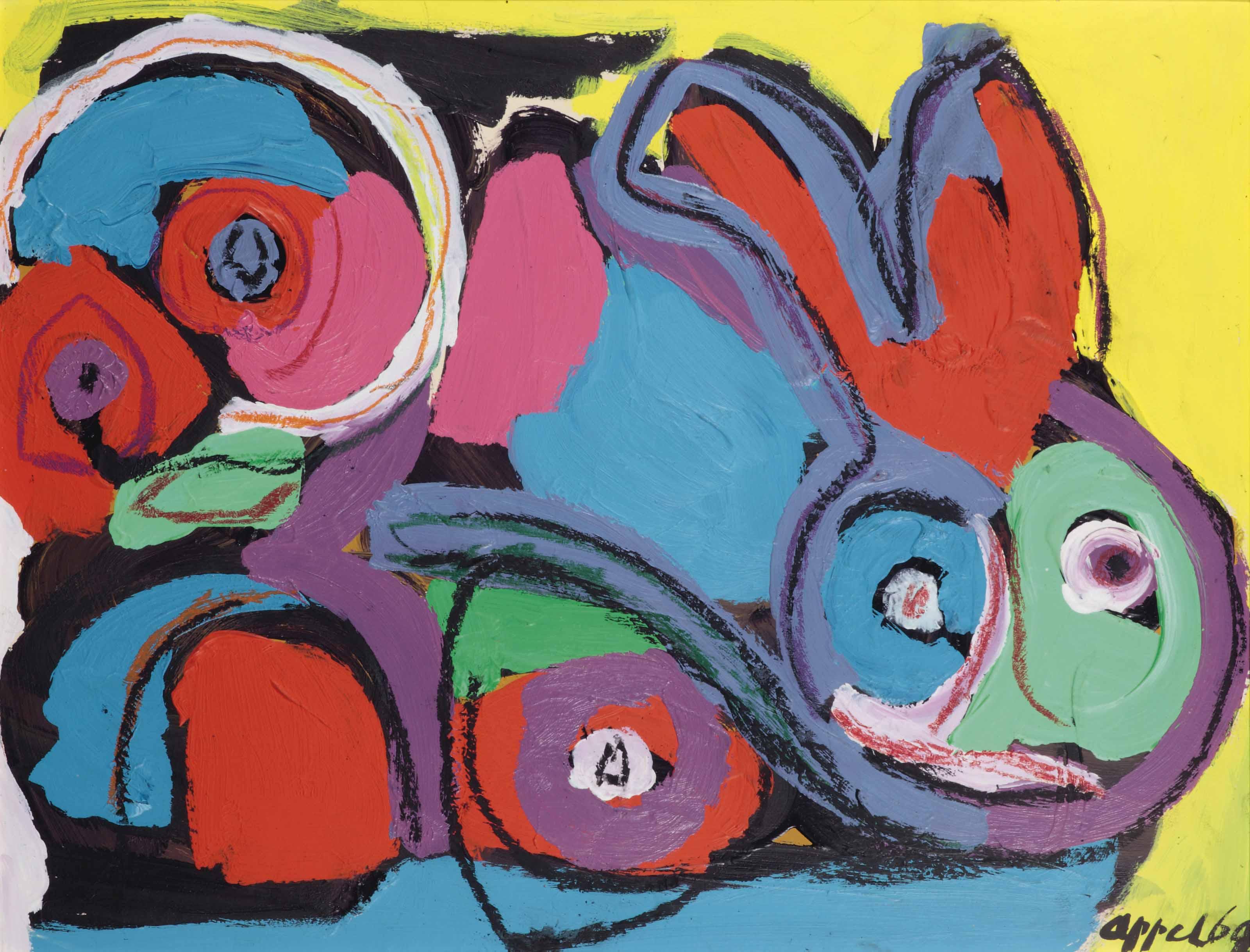 Rabbit by Karel Appel | Art.Salon