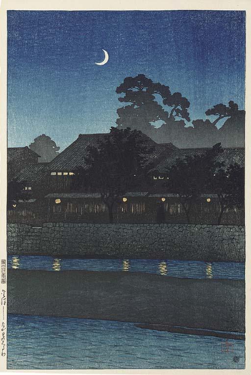 Kanazawa Nagare no kuruwa [The Nagare geisha quarter in Kanazawa] (from ...