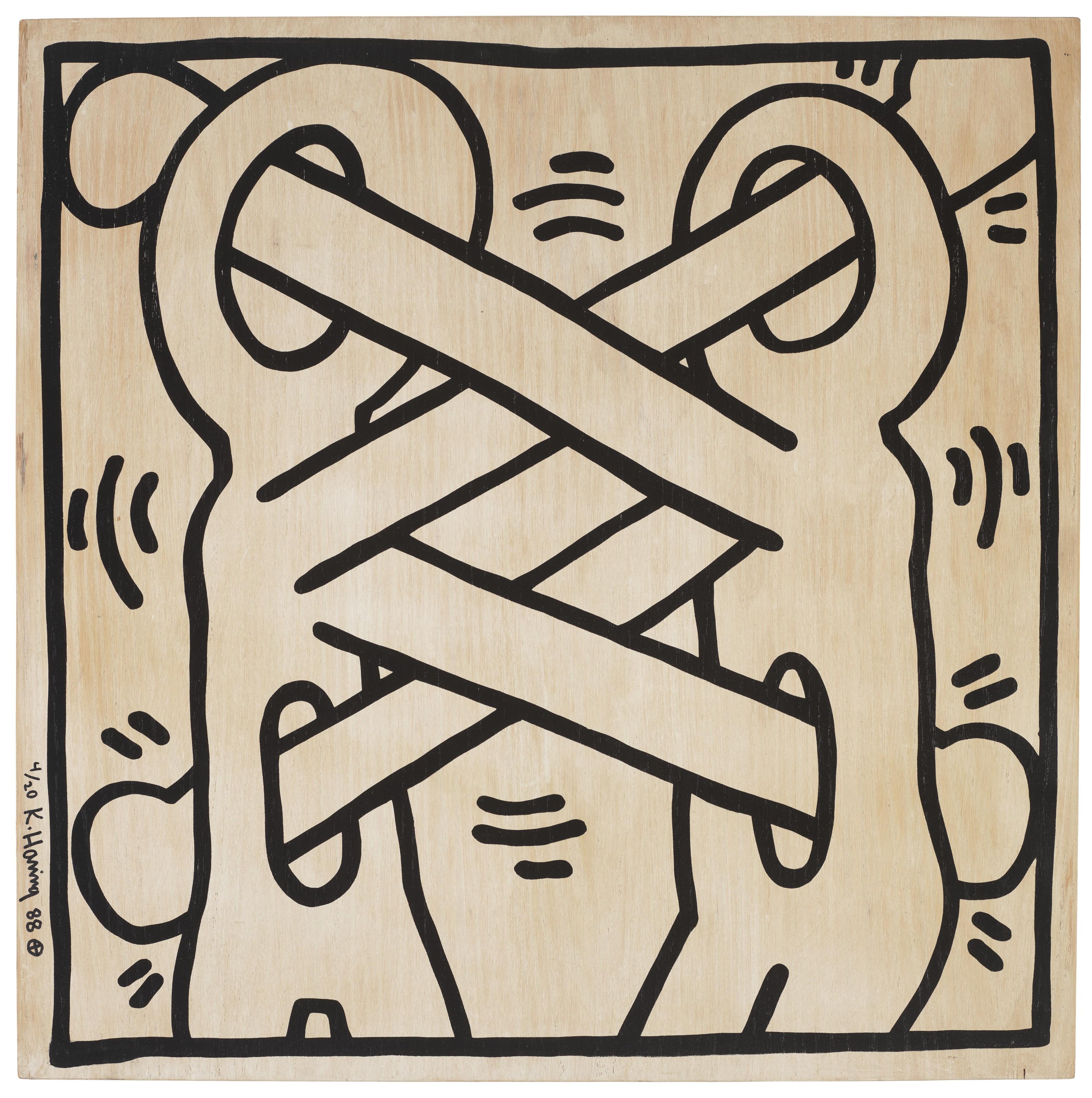 Keith Haring Sick
