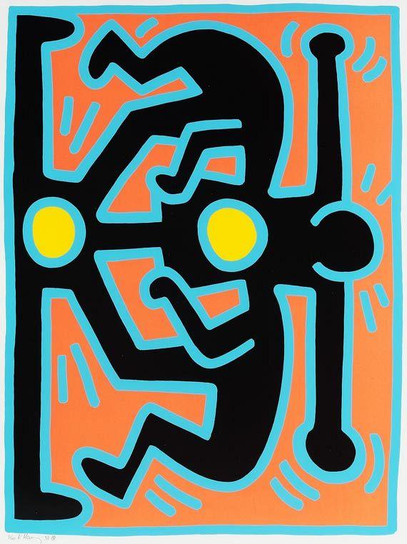 Growing by Keith Haring | Art.Salon