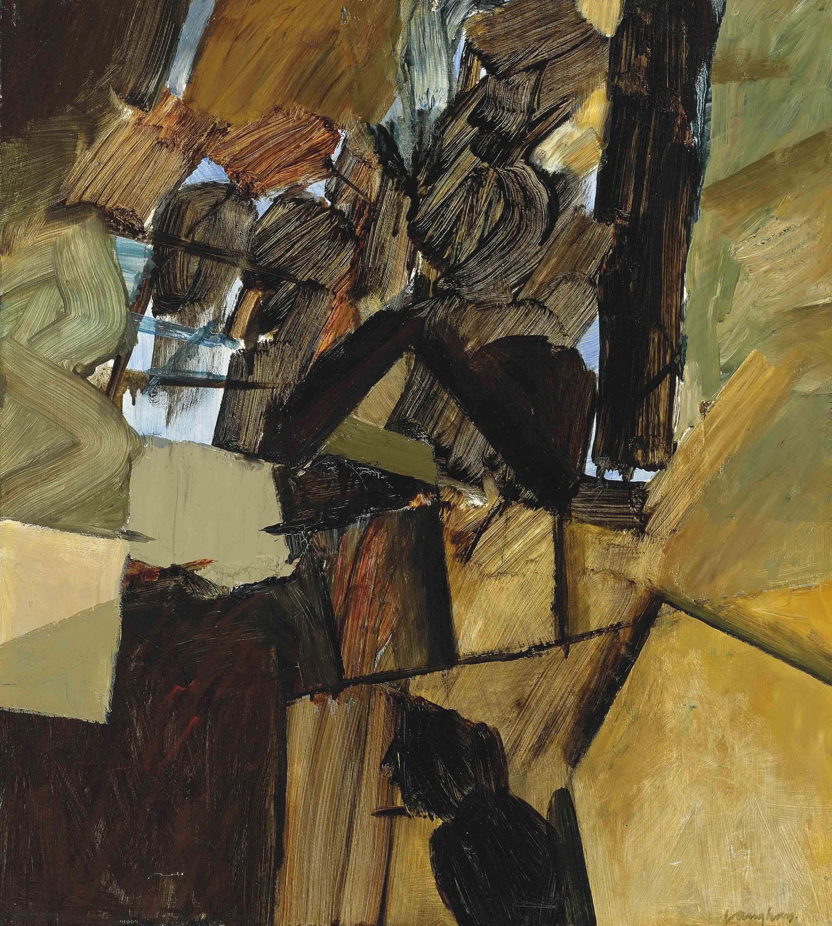 Landscape with Wood Shed by Keith Vaughan | Art.Salon