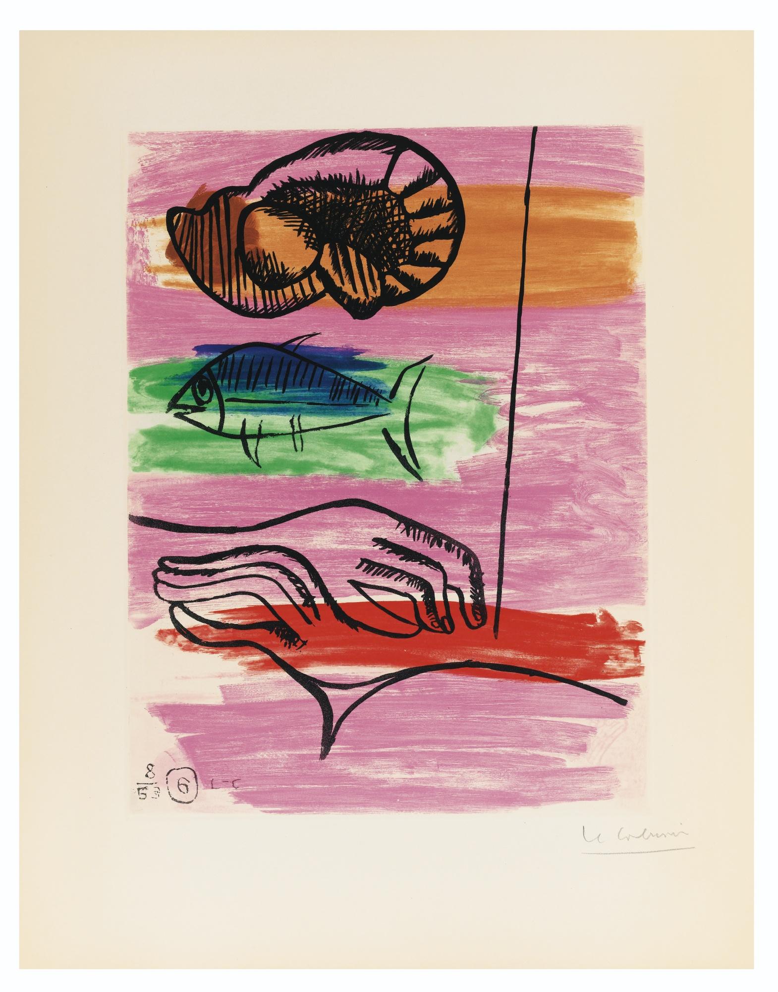 Unité, Planche 6Le Corbusier ; Unité, Planche 6 ; Etching And Aquatint ...