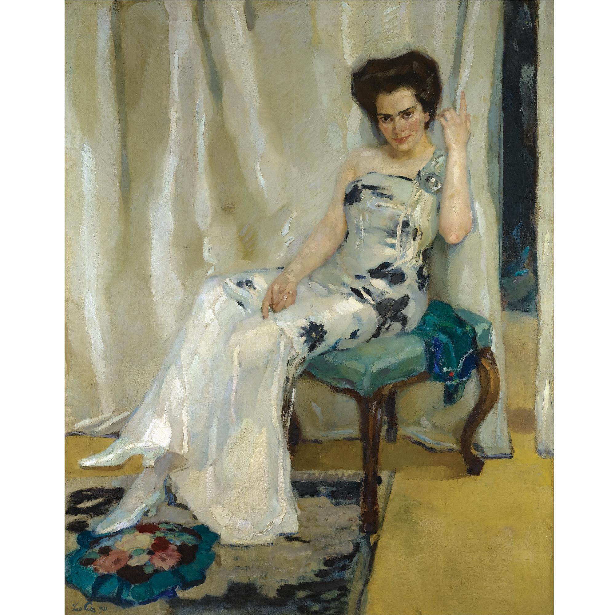 Austrian cara Sophia Köhler, Née Goldammer by Leo Putz | Art.Salon