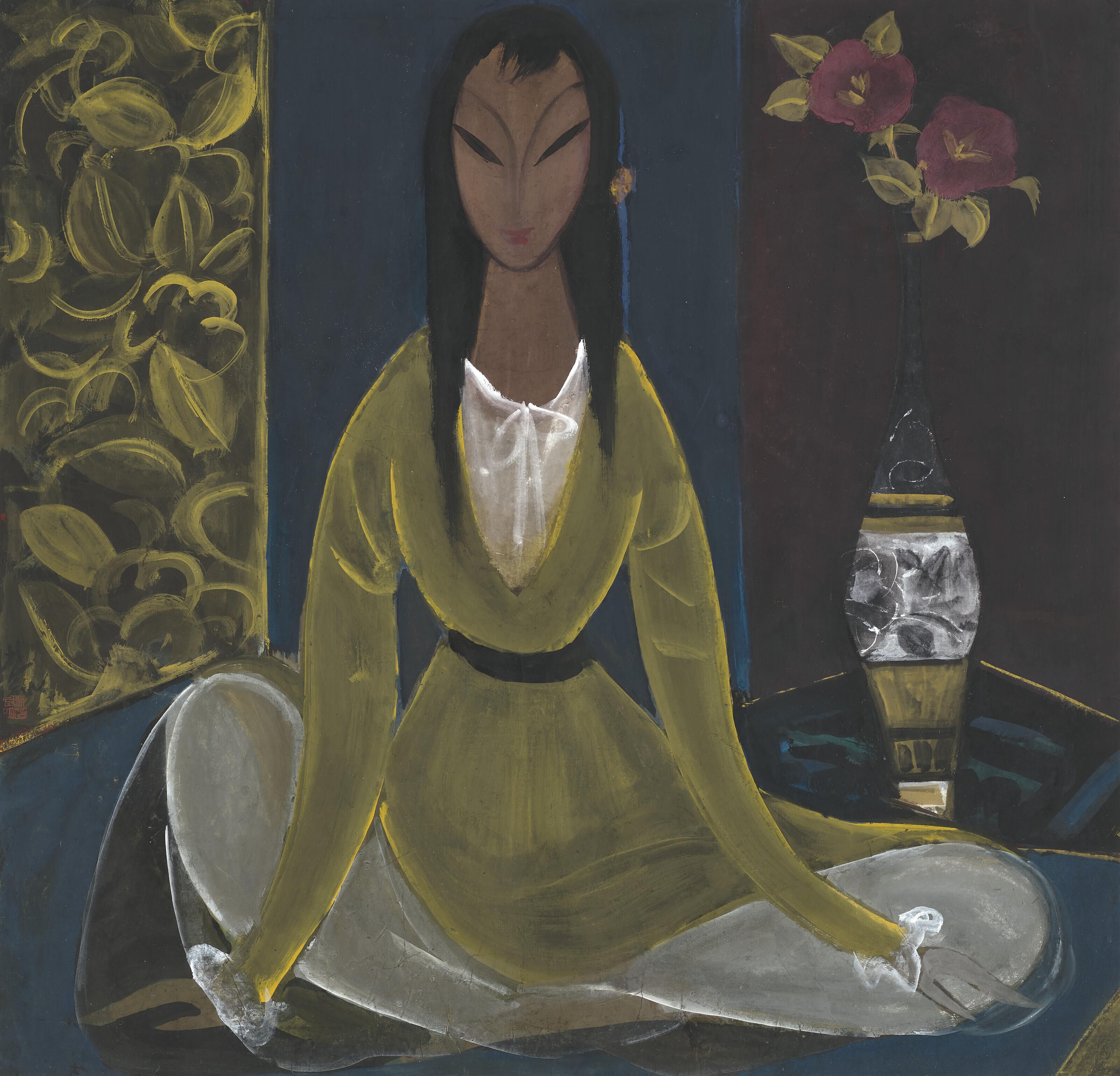 Lady by Lin Fengmian | Art.Salon