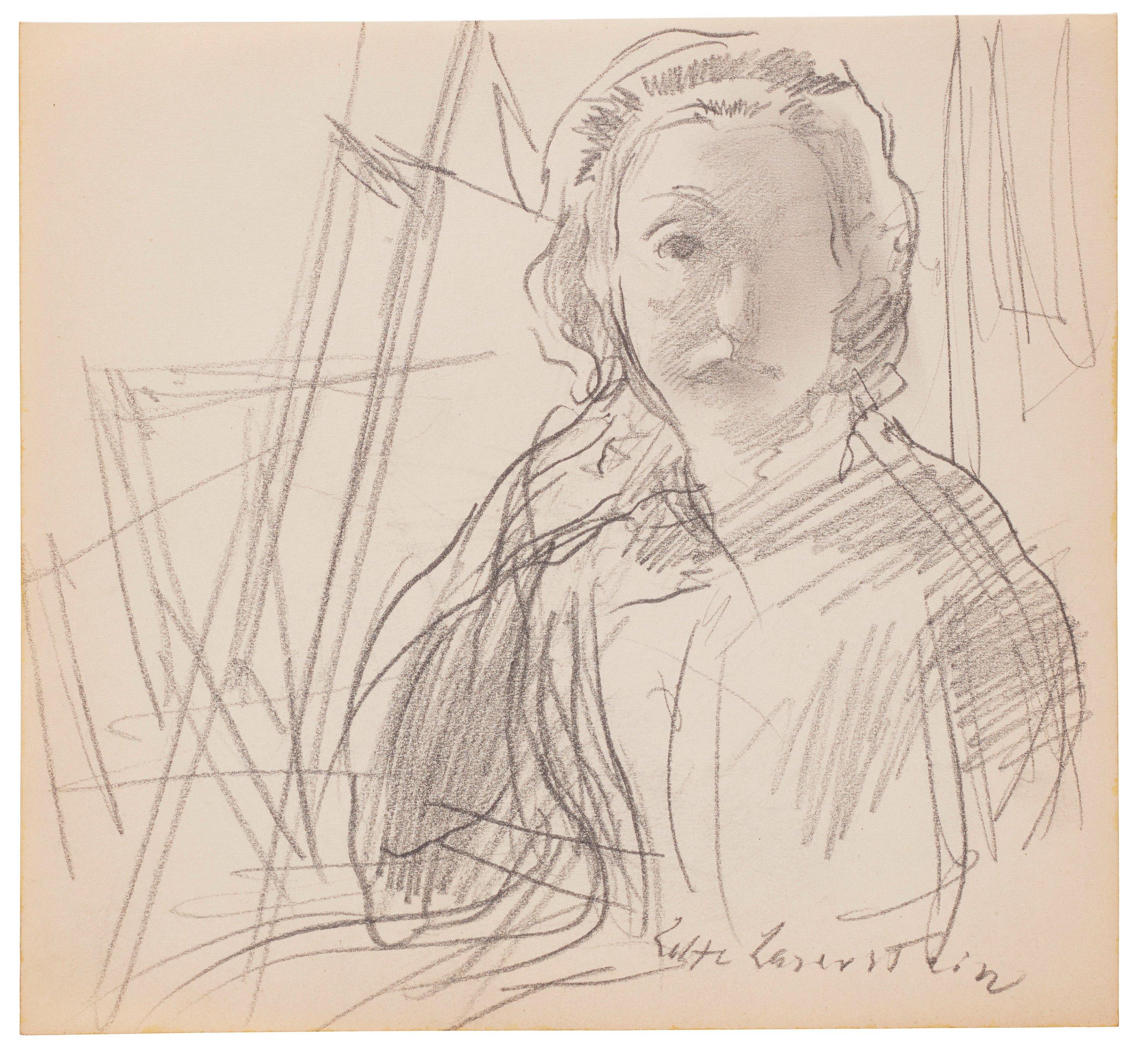 Self-portrait by Lotte Laserstein | Art.Salon