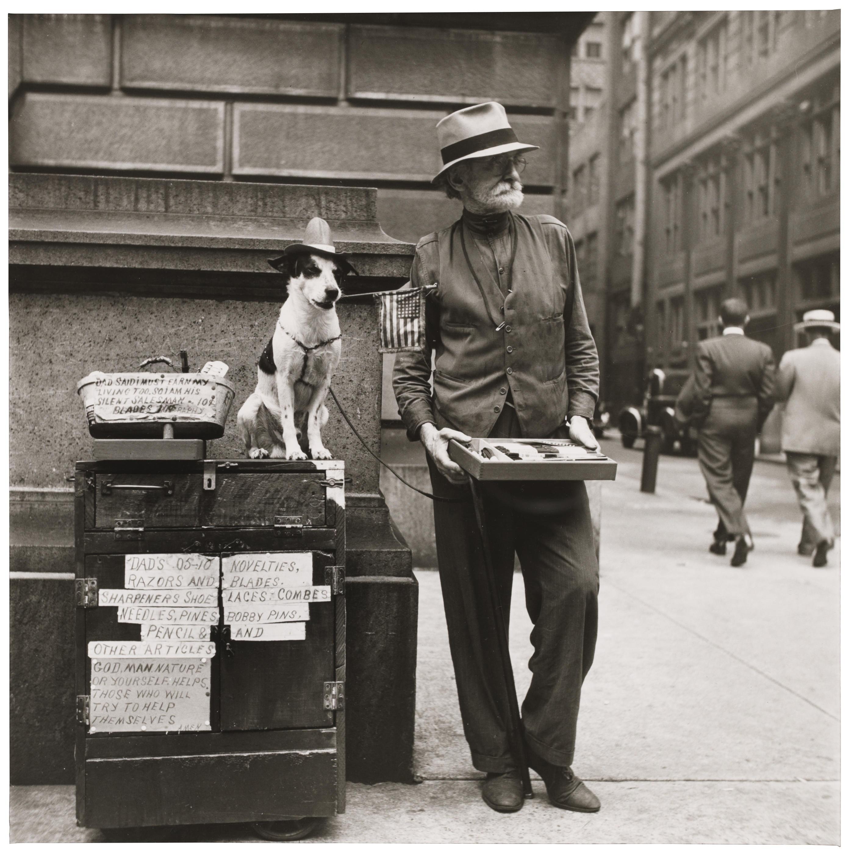 Silent Salesman, Philadelphia, PA., 1937–1938 by Louis Faurer | Art.Salon
