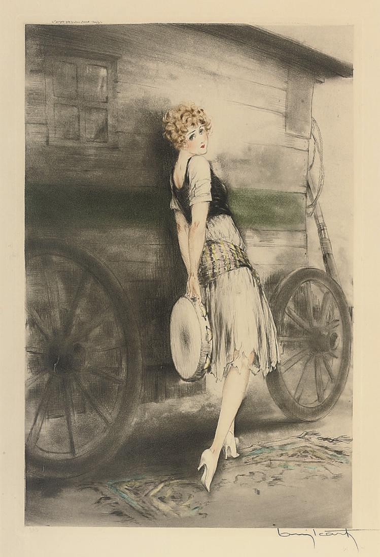 Mignon 1928 by Louis Icart | Art.Salon