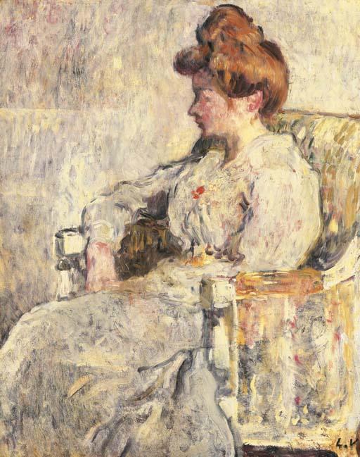 Portrait de femme by Louis Valtat | Art.Salon