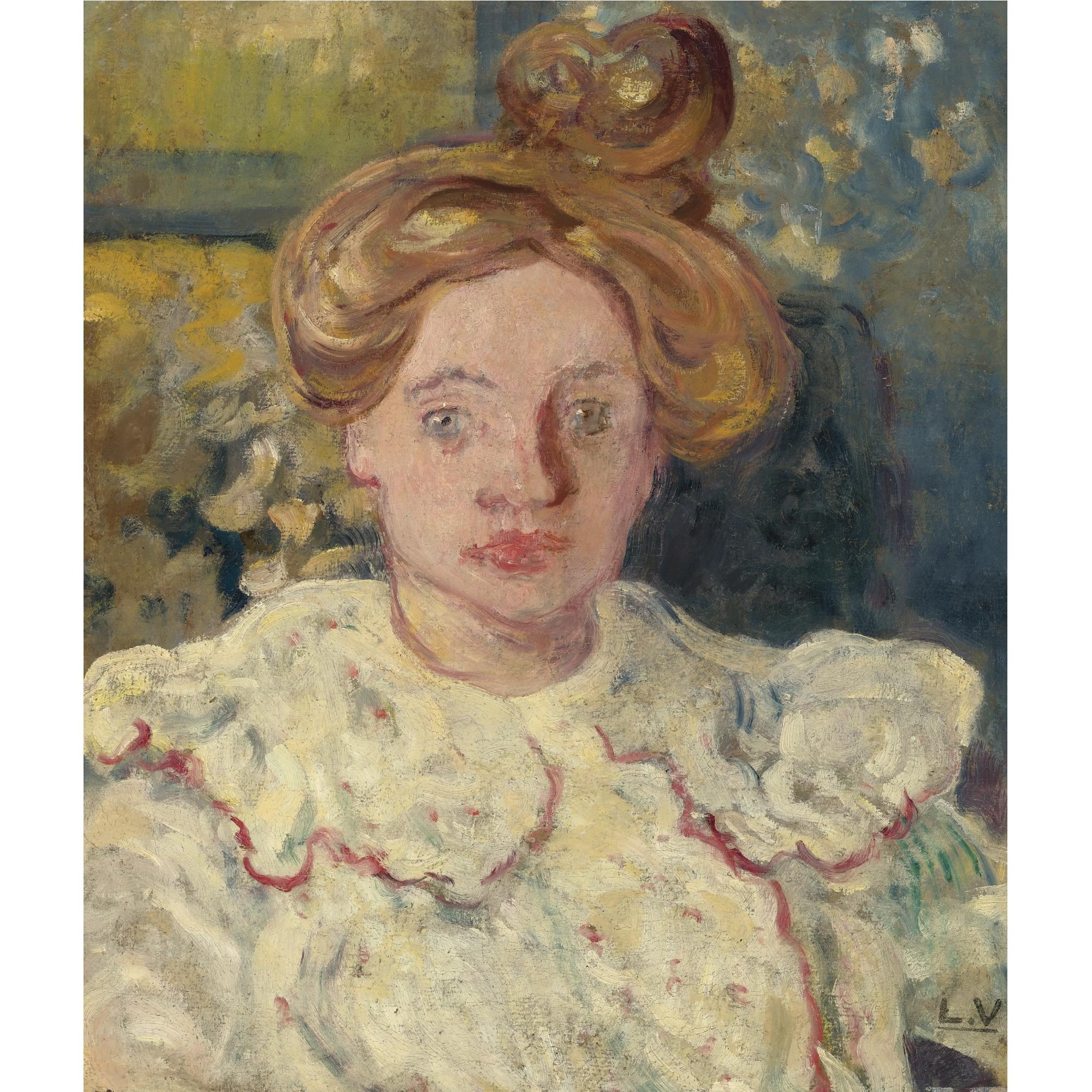Portrait De Madame Valtat by Louis Valtat | Art.Salon