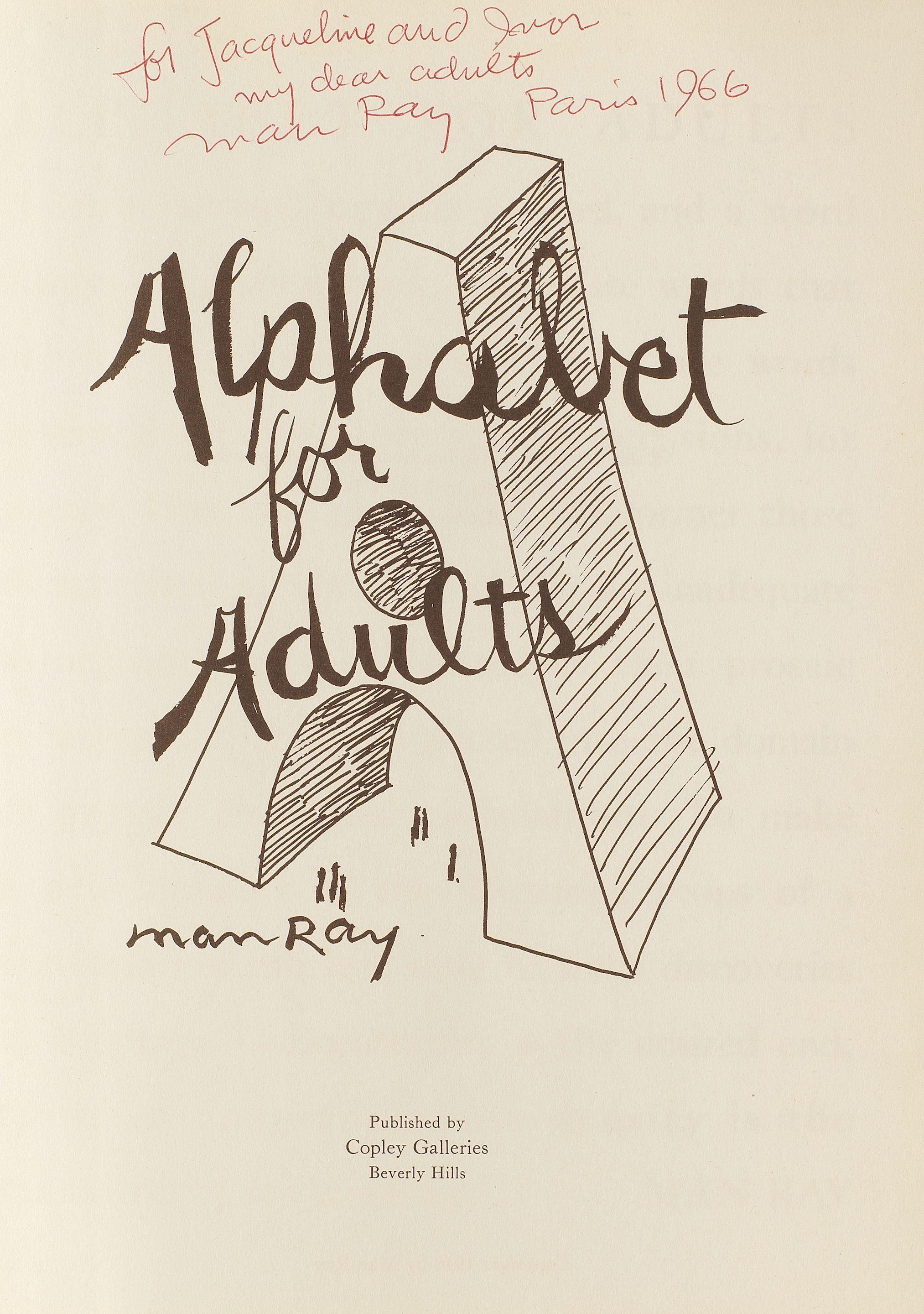 Alphabet for Adults by Man Ray | Art.Salon