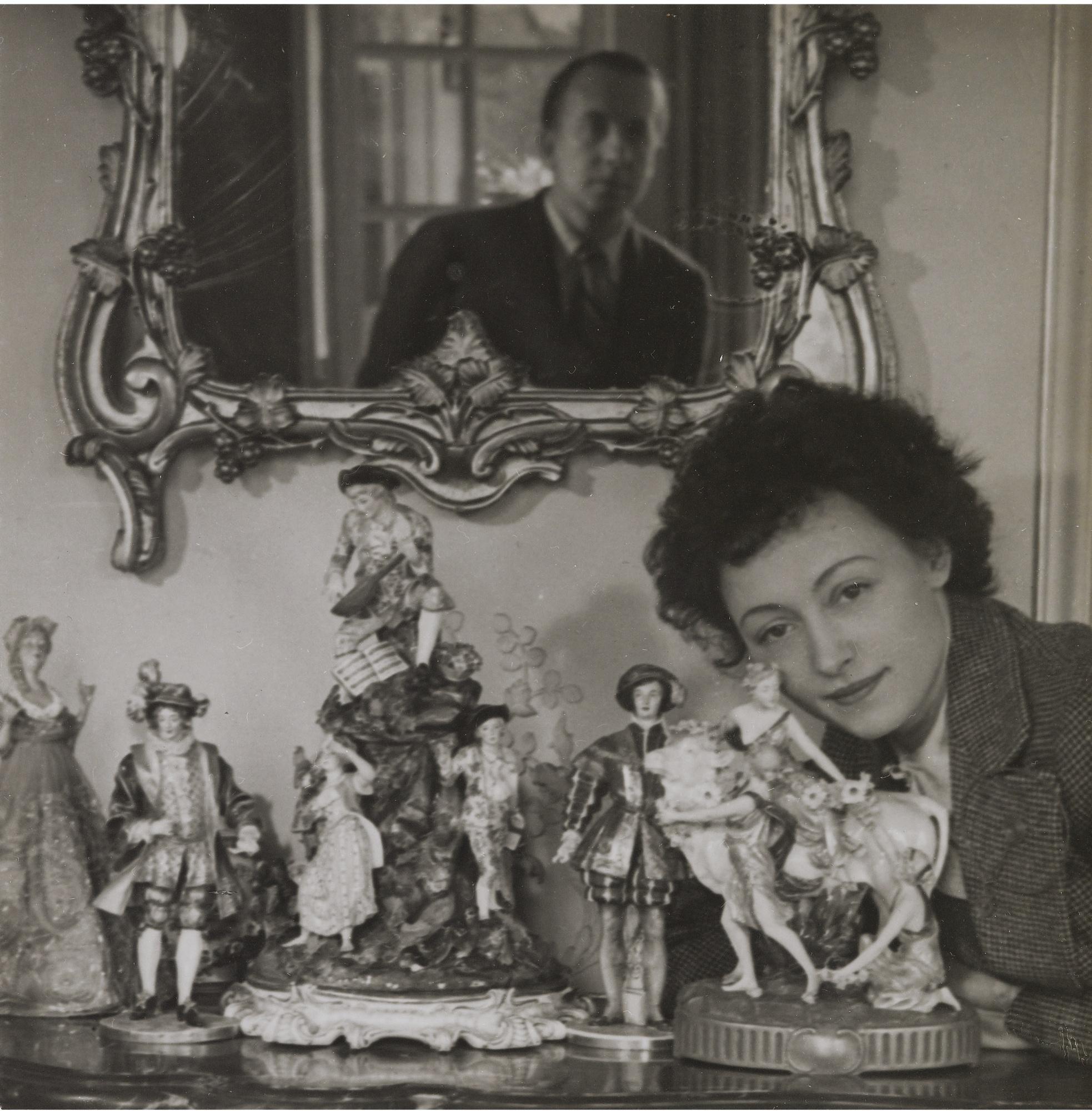 Nusch Et Paul Eluard Chez La Mère De Paul Eluard, Montlignon, 1936 by ...