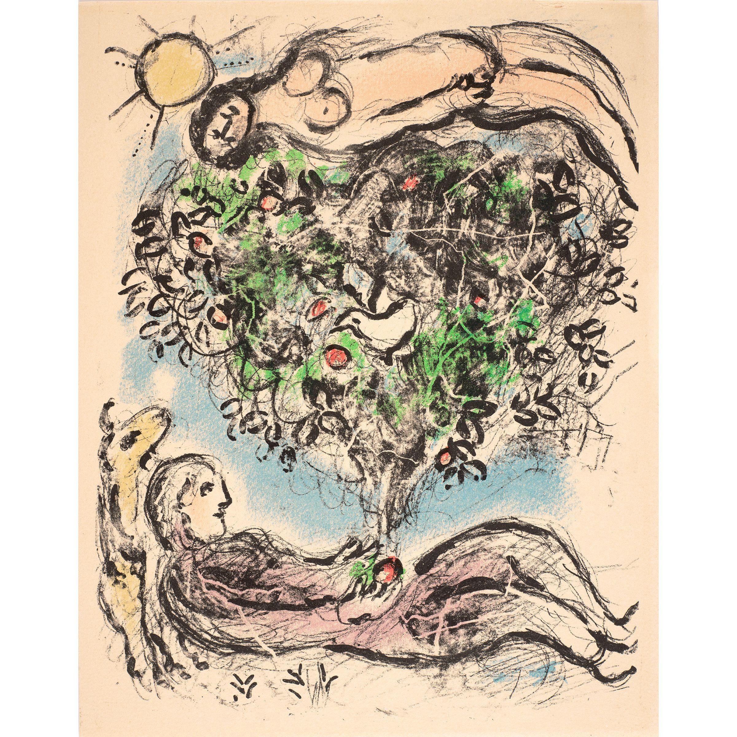 L'Arbre Fleuri I (Flowering Tree I) by Marc Chagall | Art.Salon