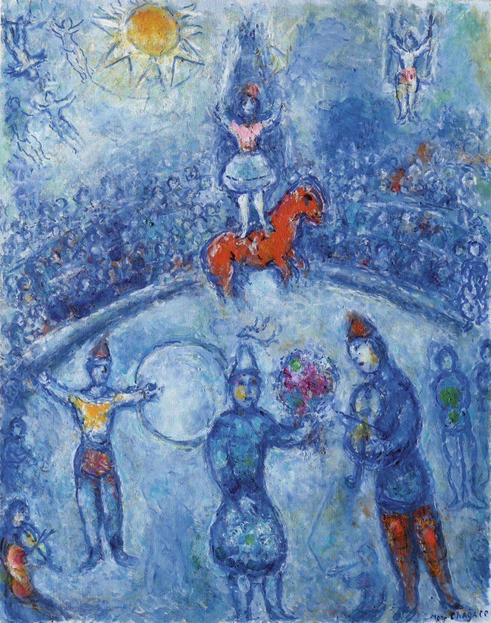 Le Cirque by Marc Chagall | Art.Salon
