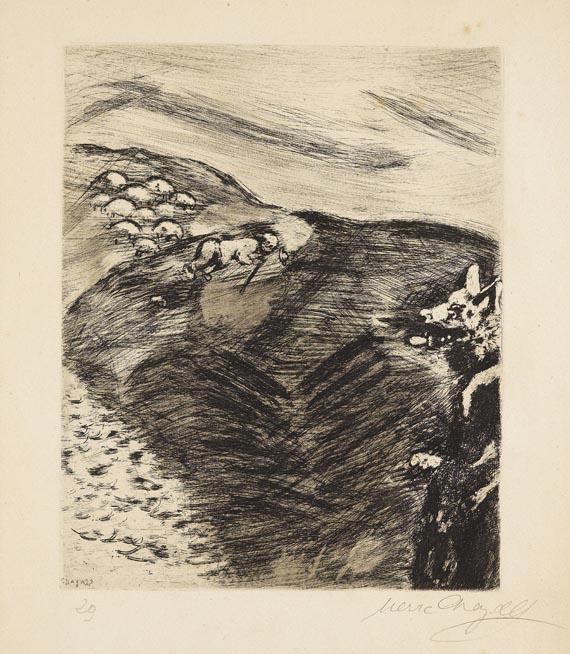 Le Loup devenu berger by Marc Chagall | Art.Salon